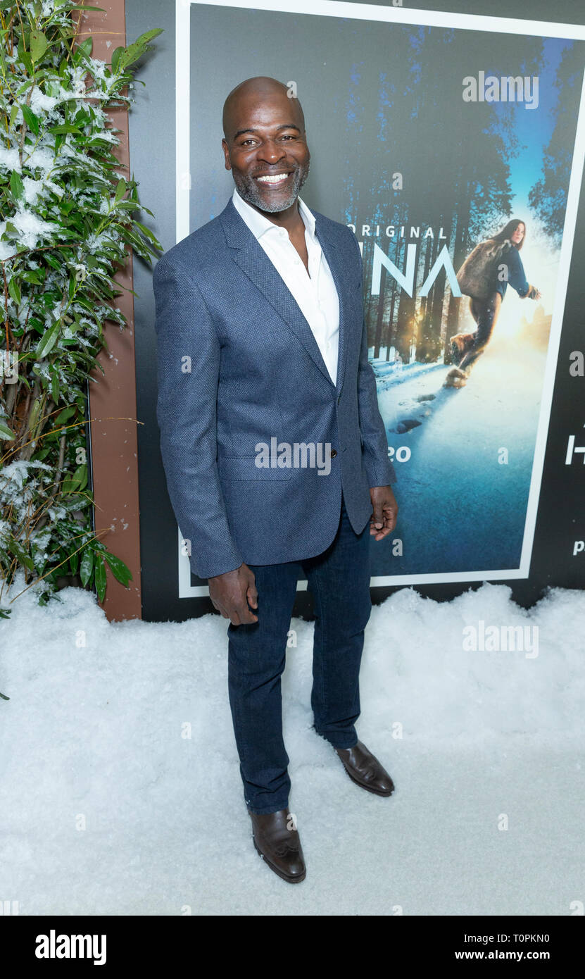 New York, NY - March 21, 2019: Hisham Tawfiq attends season 1 of Hanna ...
