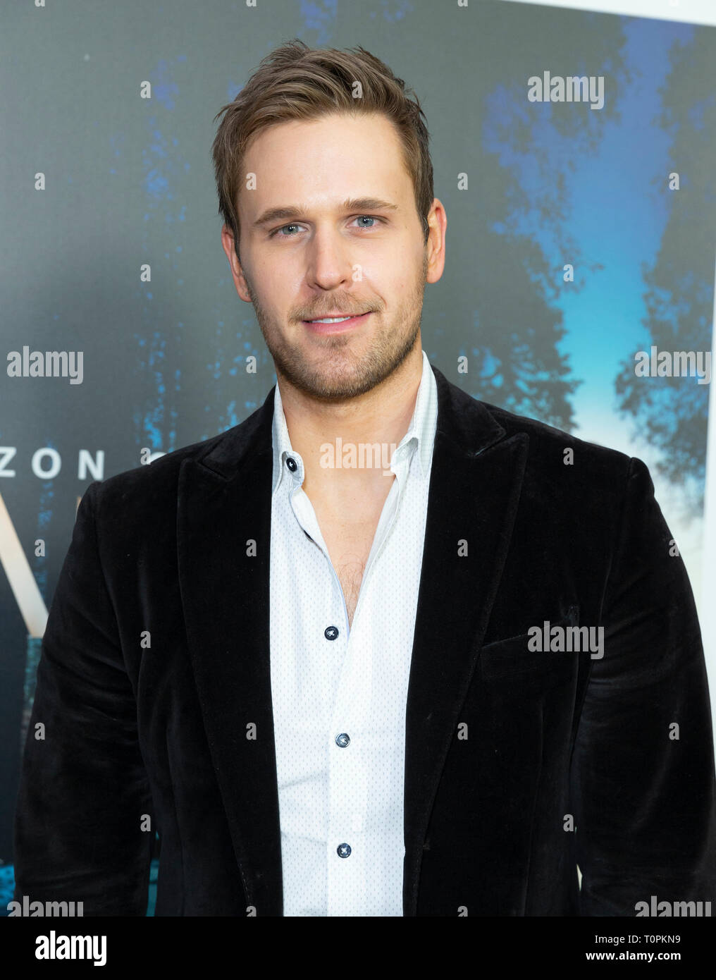 New York, NY - March 21, 2019: Dan Amboyer attends season 1 of Hanna ...