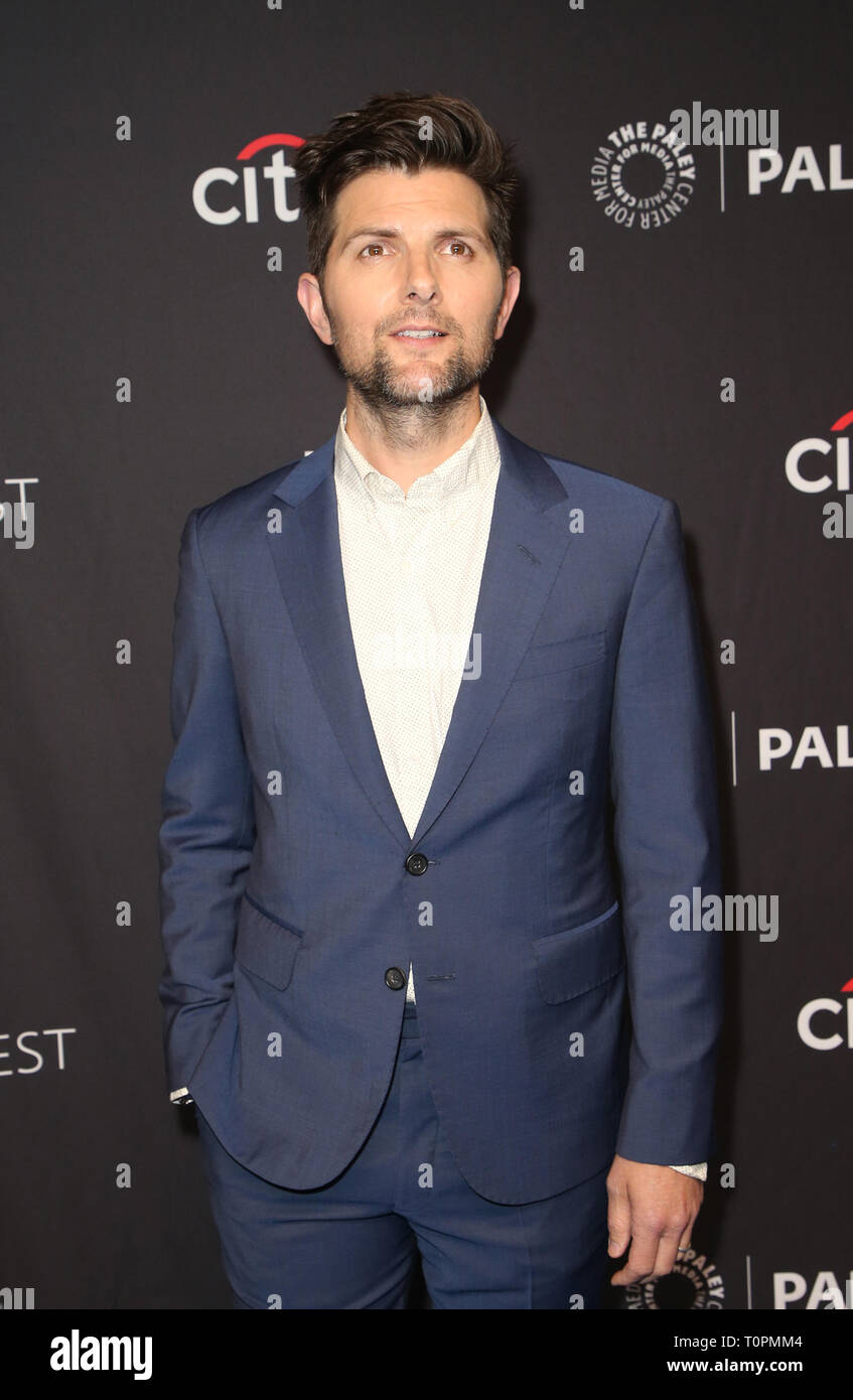 Hollywood, California - Adam Scott. The Paley Center For Media's 2019 ...