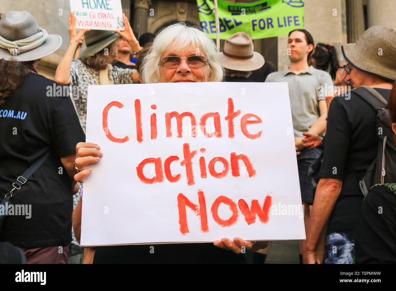 Adelaide Australia. 22nd March 2019. Environmental activists from ...