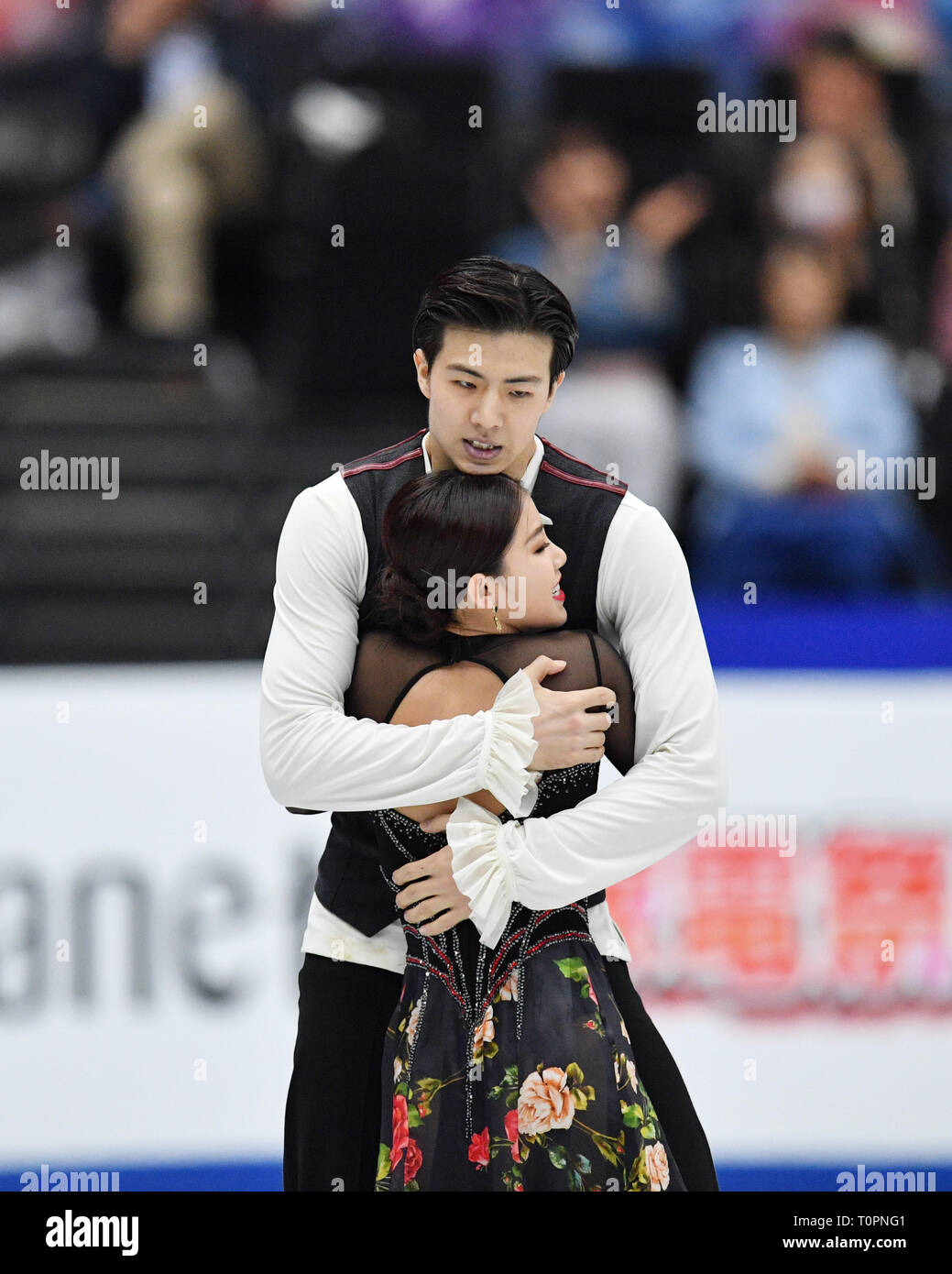 Saitama, Japan. Credit: MATSUO. 22nd Mar, 2019. Shiyue Wang & Xinyu Liu (CHN) Figure Skating ...