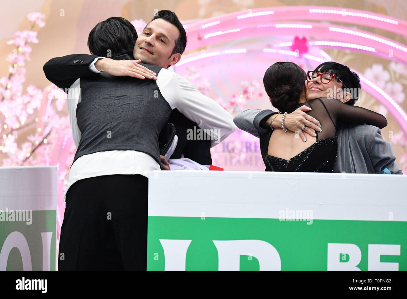 Saitama, Japan. Credit: MATSUO. 22nd Mar, 2019. Shiyue Wang & Xinyu Liu (CHN) Figure Skating ...