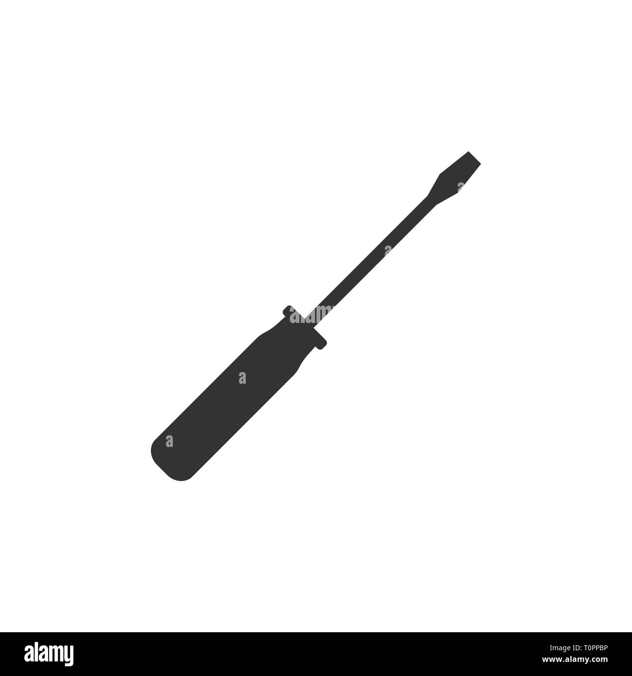 Screwdriver icon. Vector illustration flat design Stock Vector Image ...