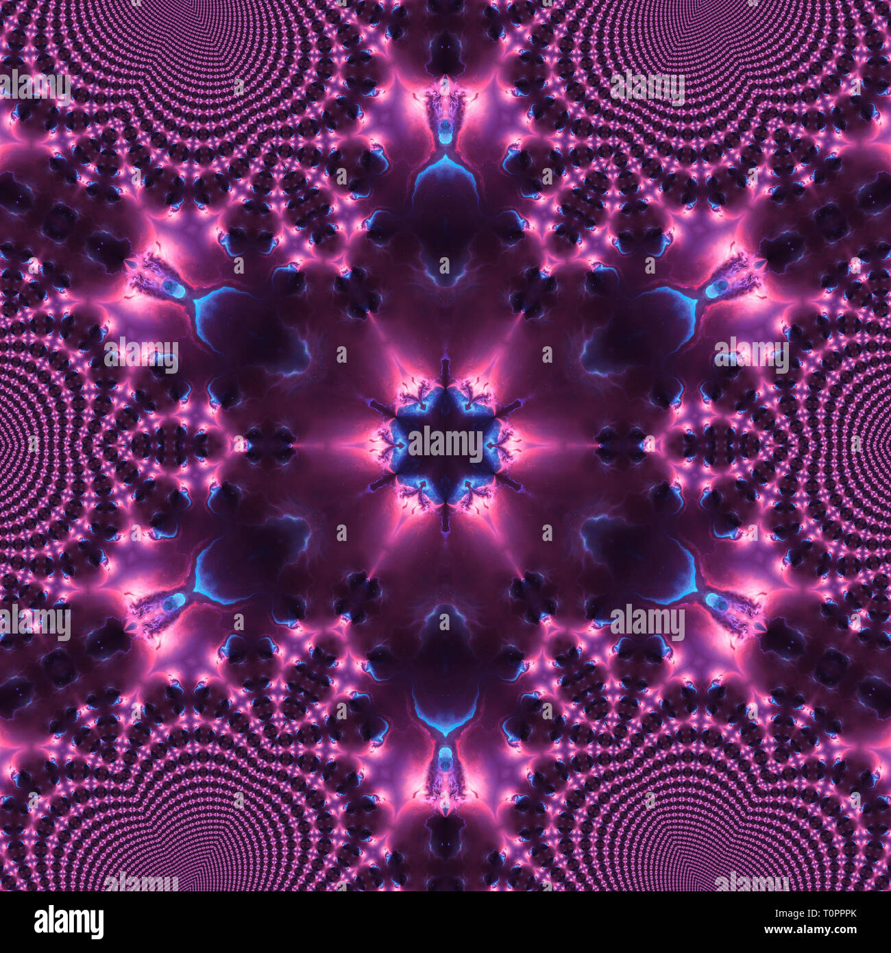 Abstract background with cosmic motifs. Surreal fractal style. Graphic ...