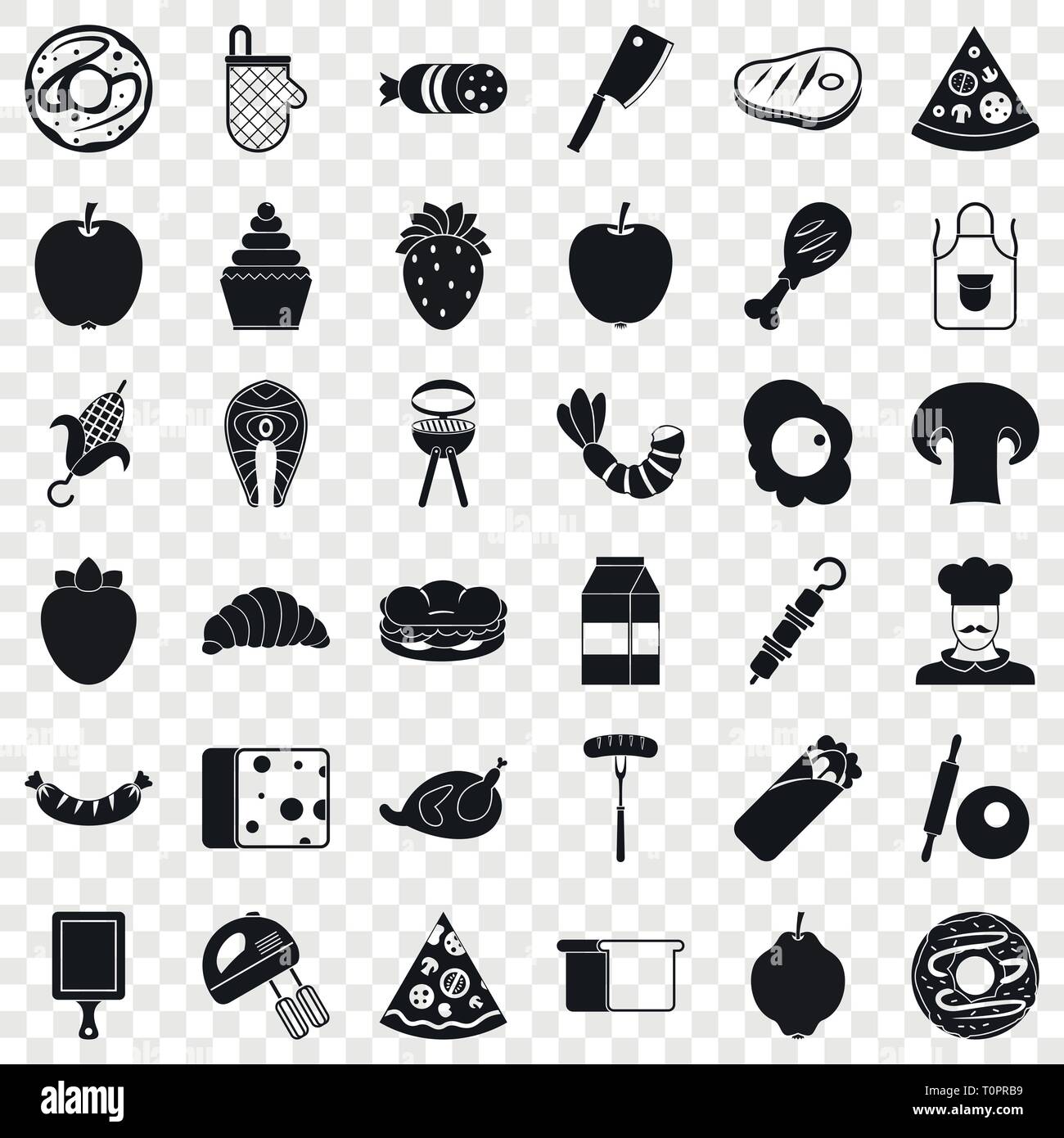 Delicious grille Stock Vector Images - Alamy