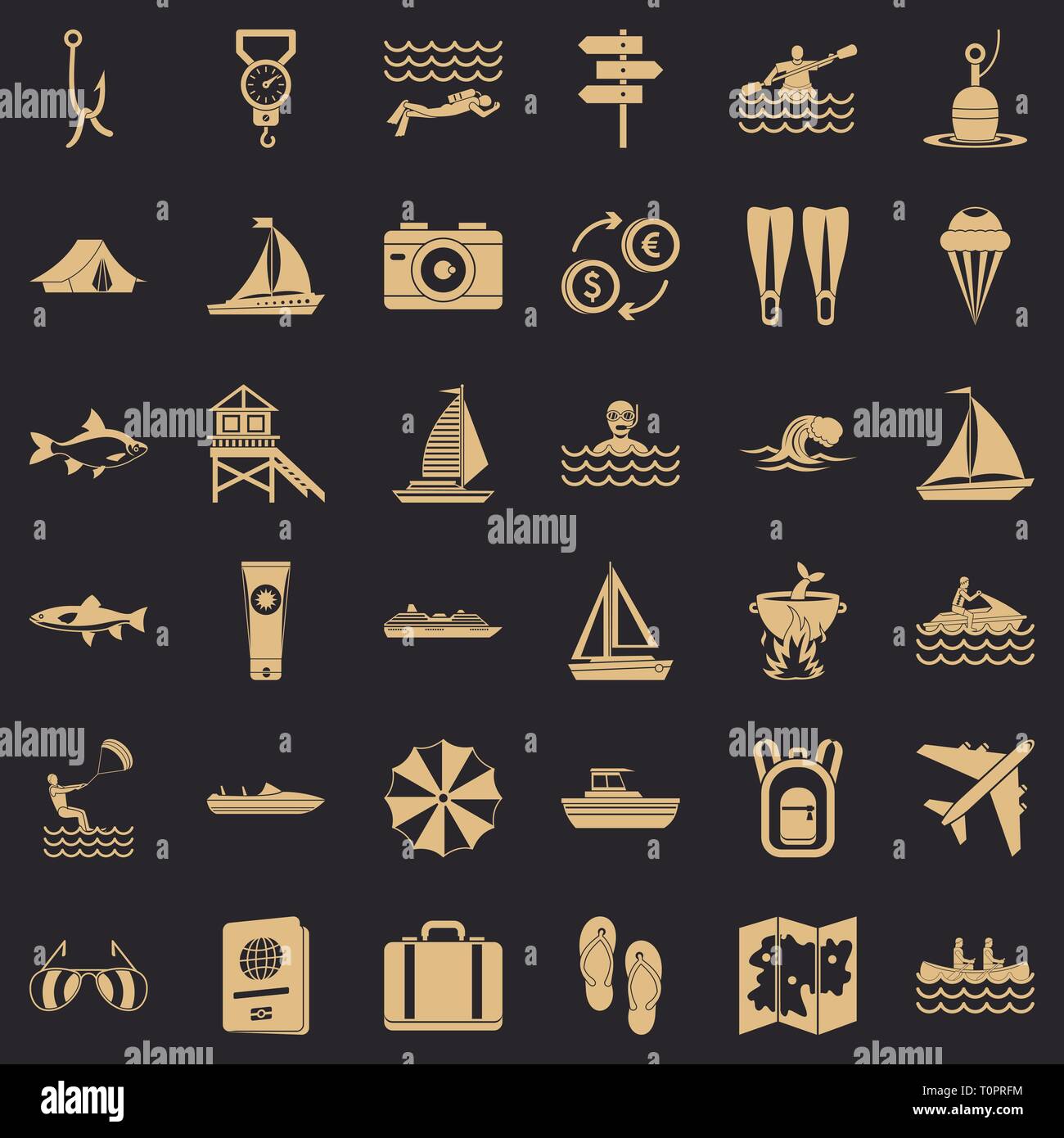 Fish in sink Stock Vector Images - Alamy