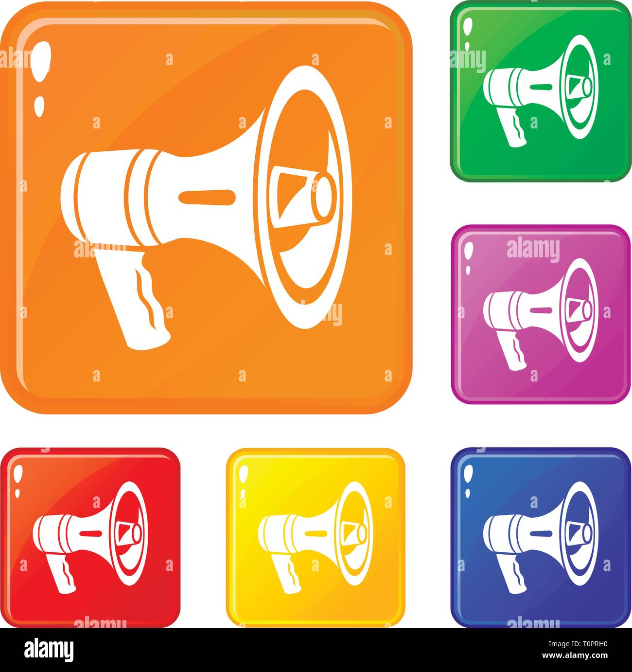Bass speaker icons set vector color Stock Vector Image & Art - Alamy
