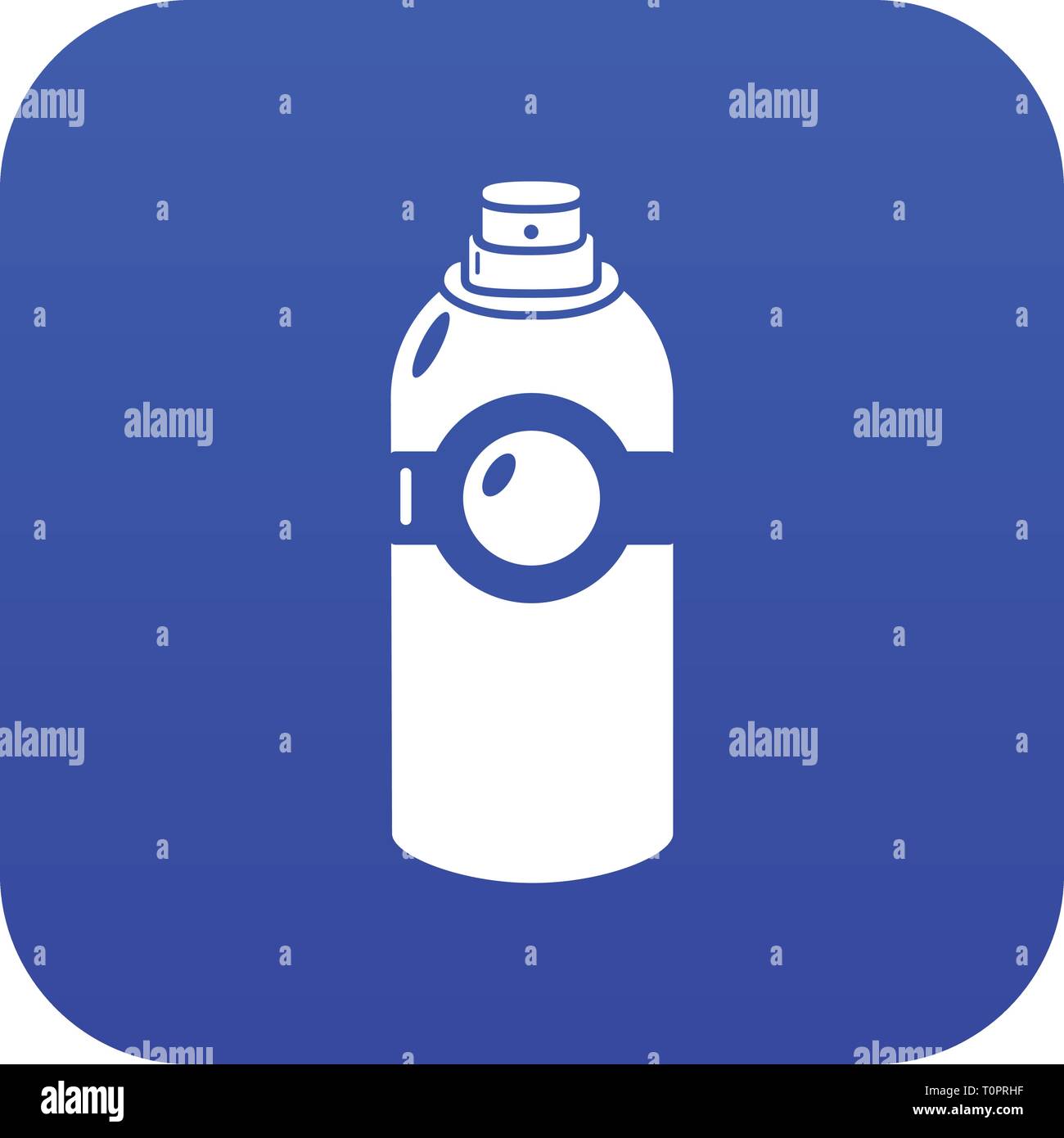 Spray deodorant icon blue vector Stock Vector Image & Art - Alamy