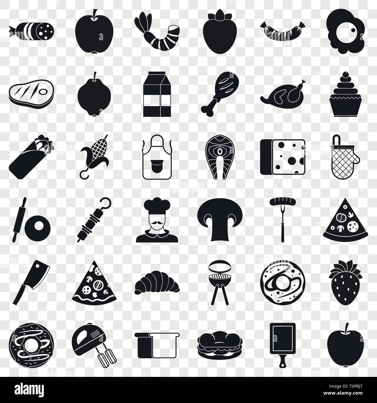 Fish cooked in a bag Stock Vector Images - Alamy