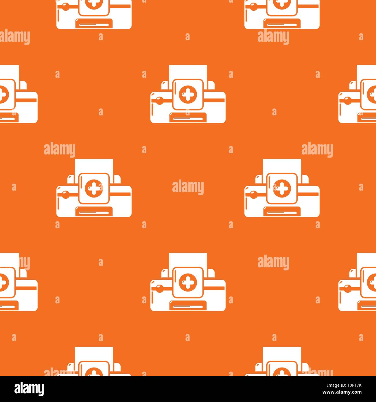 Printer repair pattern vector orange Stock Vector Image & Art - Alamy