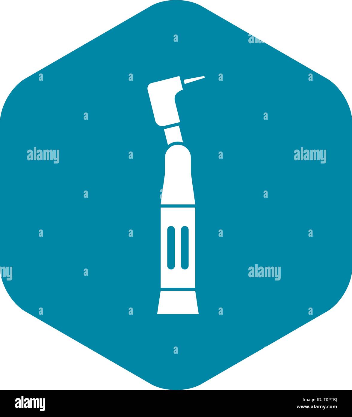 Dental drill icon, simple style Stock Vector Image & Art - Alamy