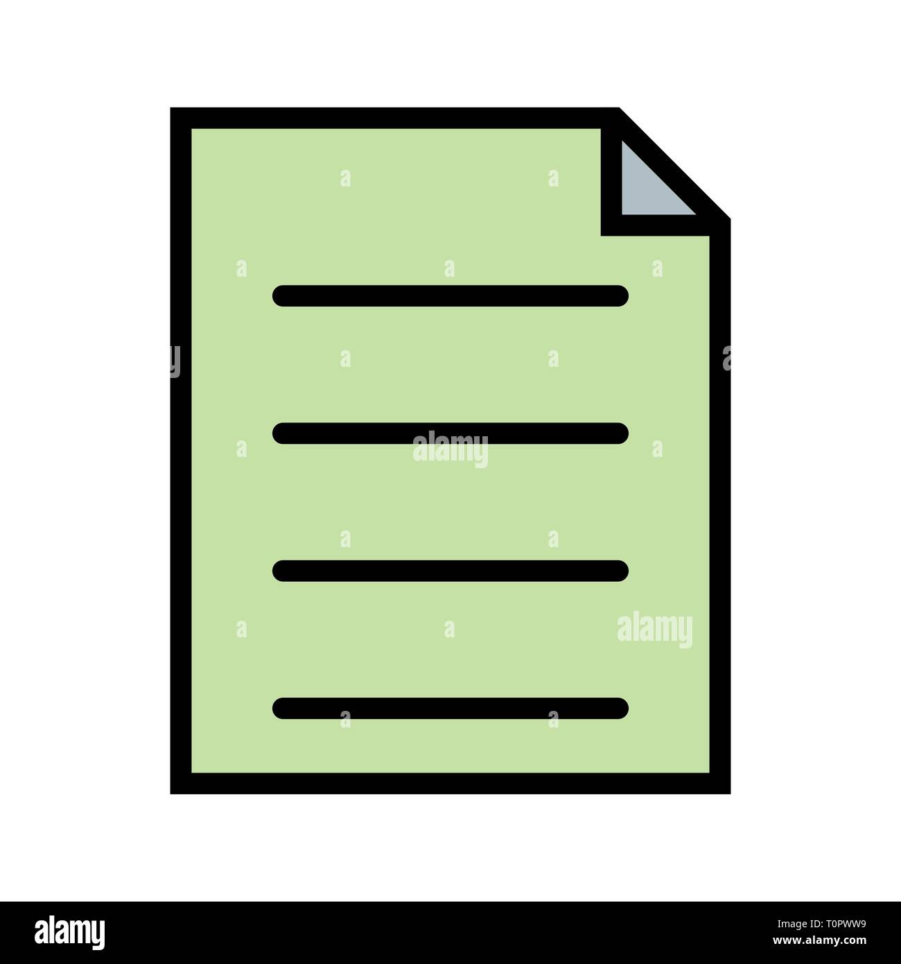 Illustration Report Icon Stock Photo - Alamy