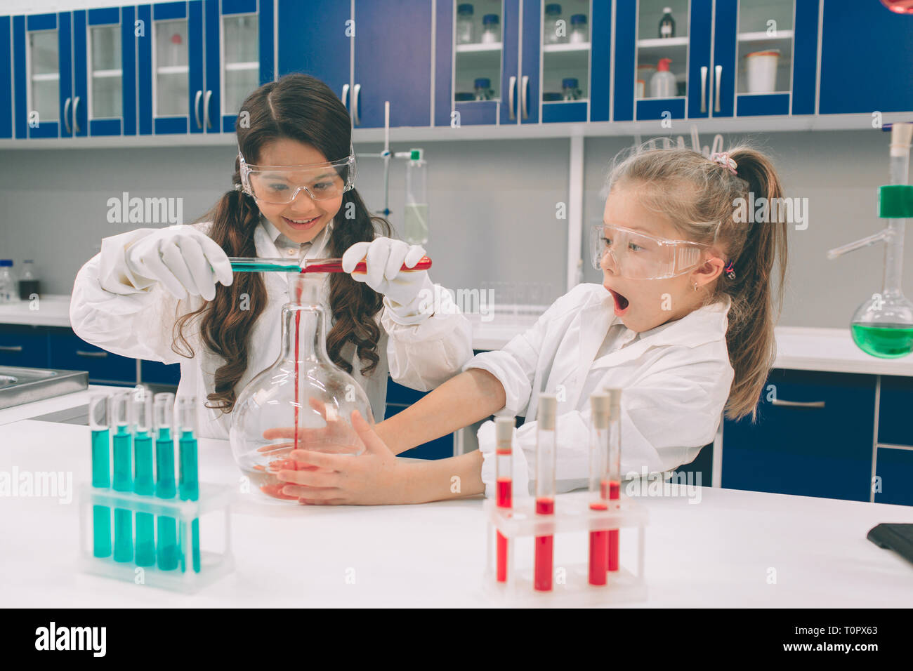 Excited scientists hi-res stock photography and images - Alamy