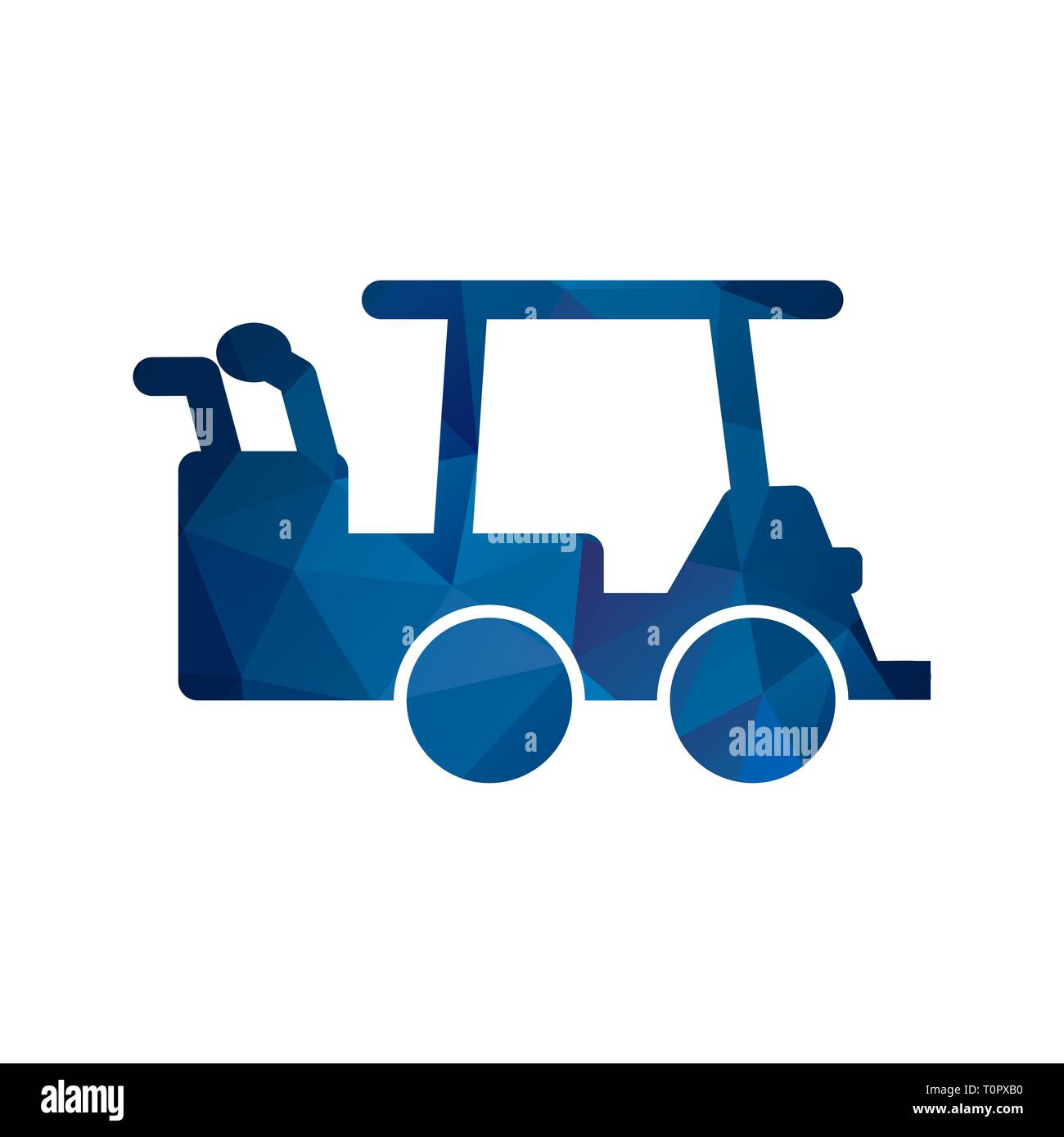 Golfcart symbol hi-res stock photography and images - Alamy