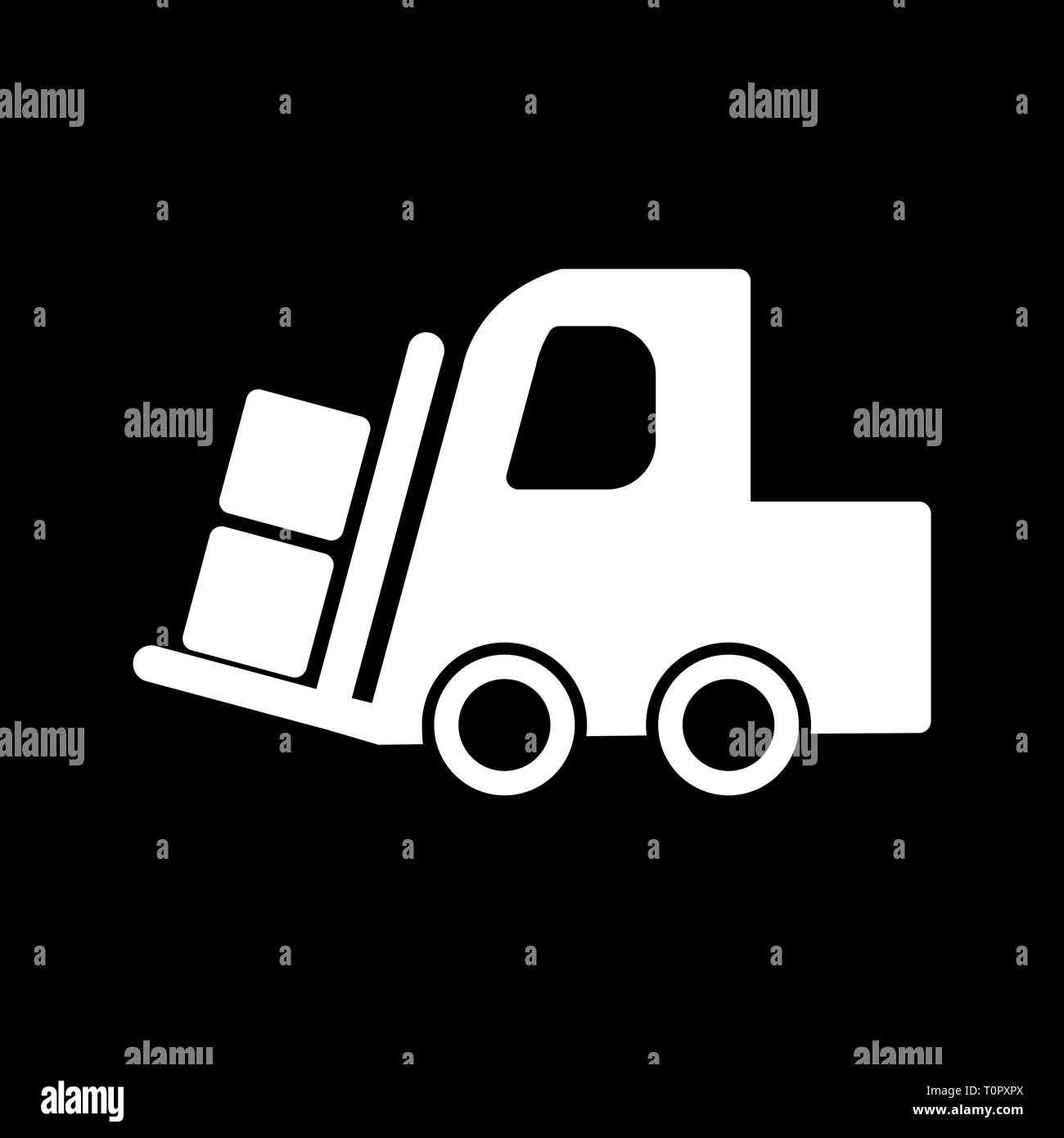 Illustration Loader Icon Stock Photo - Alamy