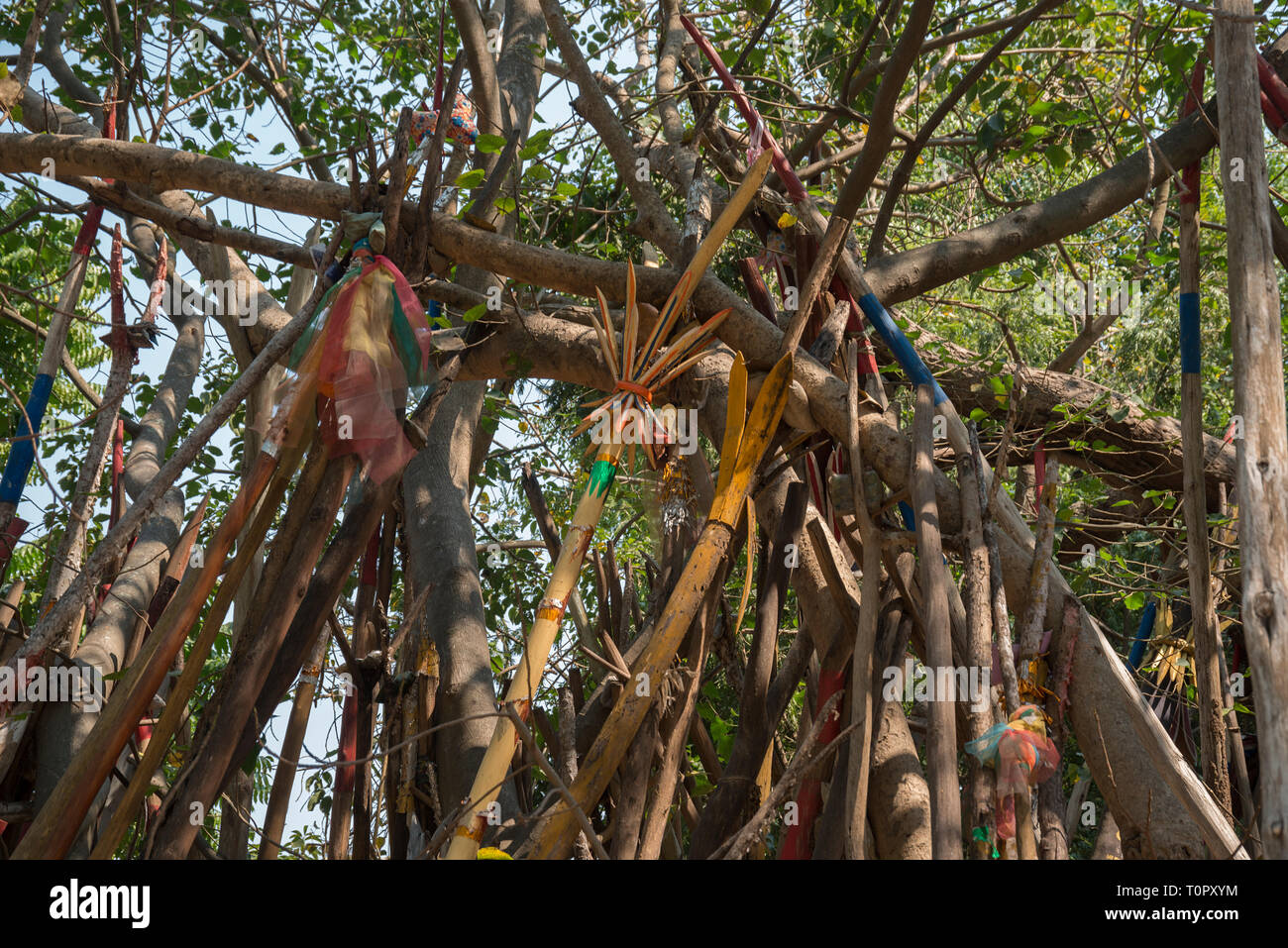 Prayer poles hi-res stock photography and images - Alamy