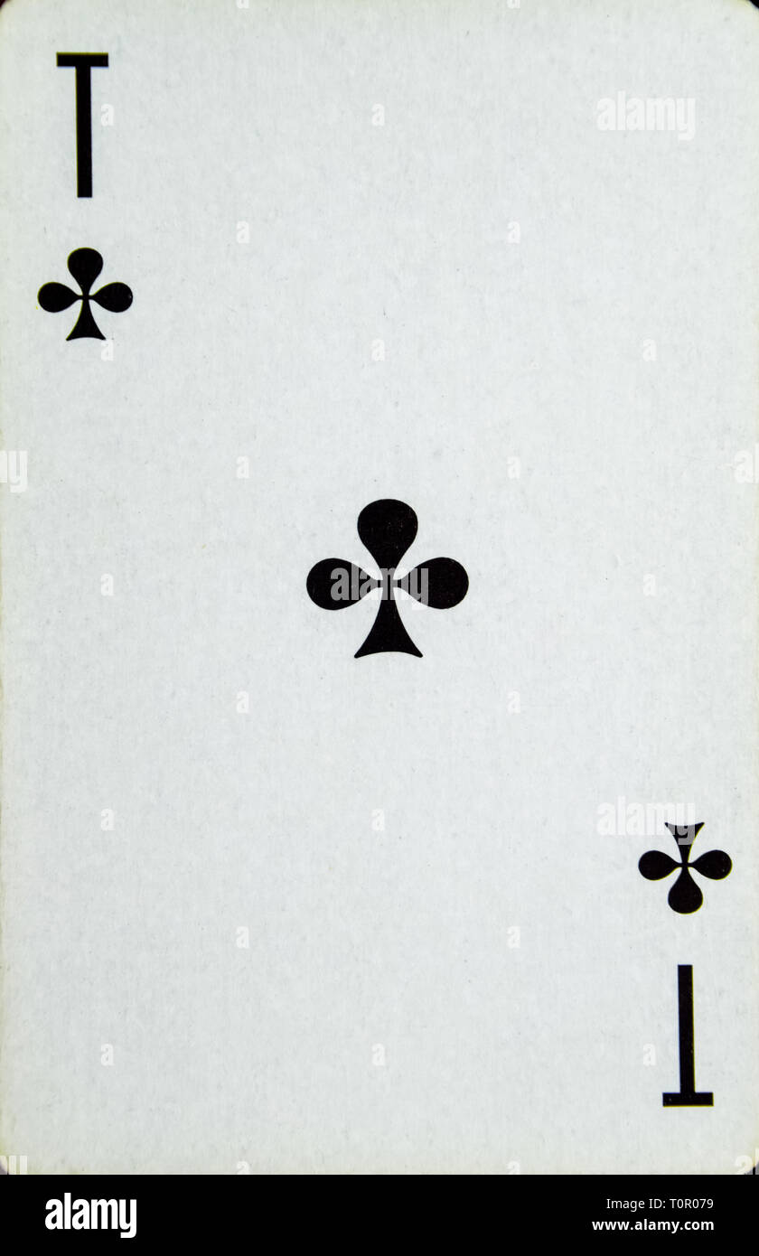 playing cards Card playing ace suit suit Stock Photo - Alamy