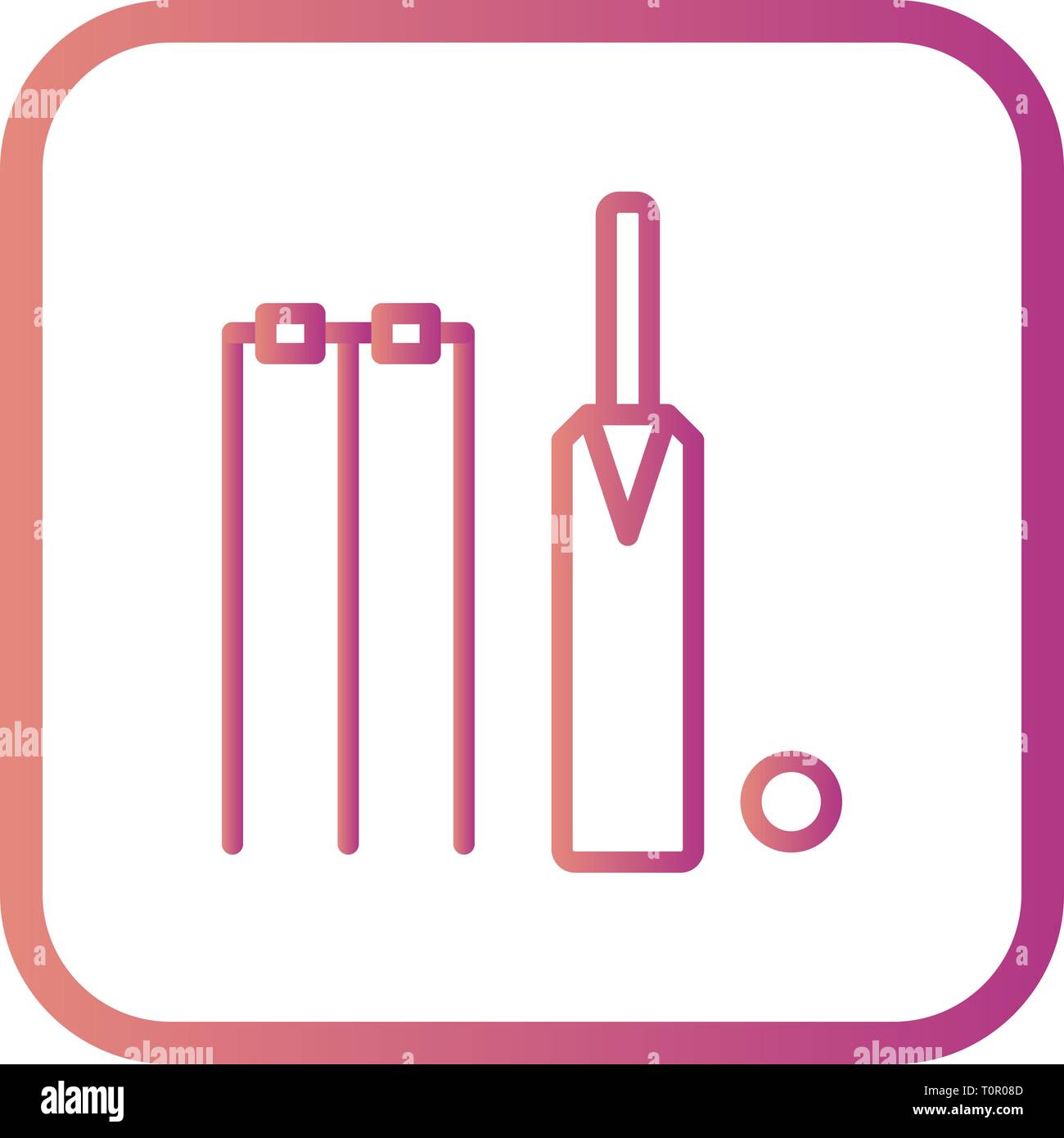 Cricket 6 sign hi-res stock photography and images - Alamy