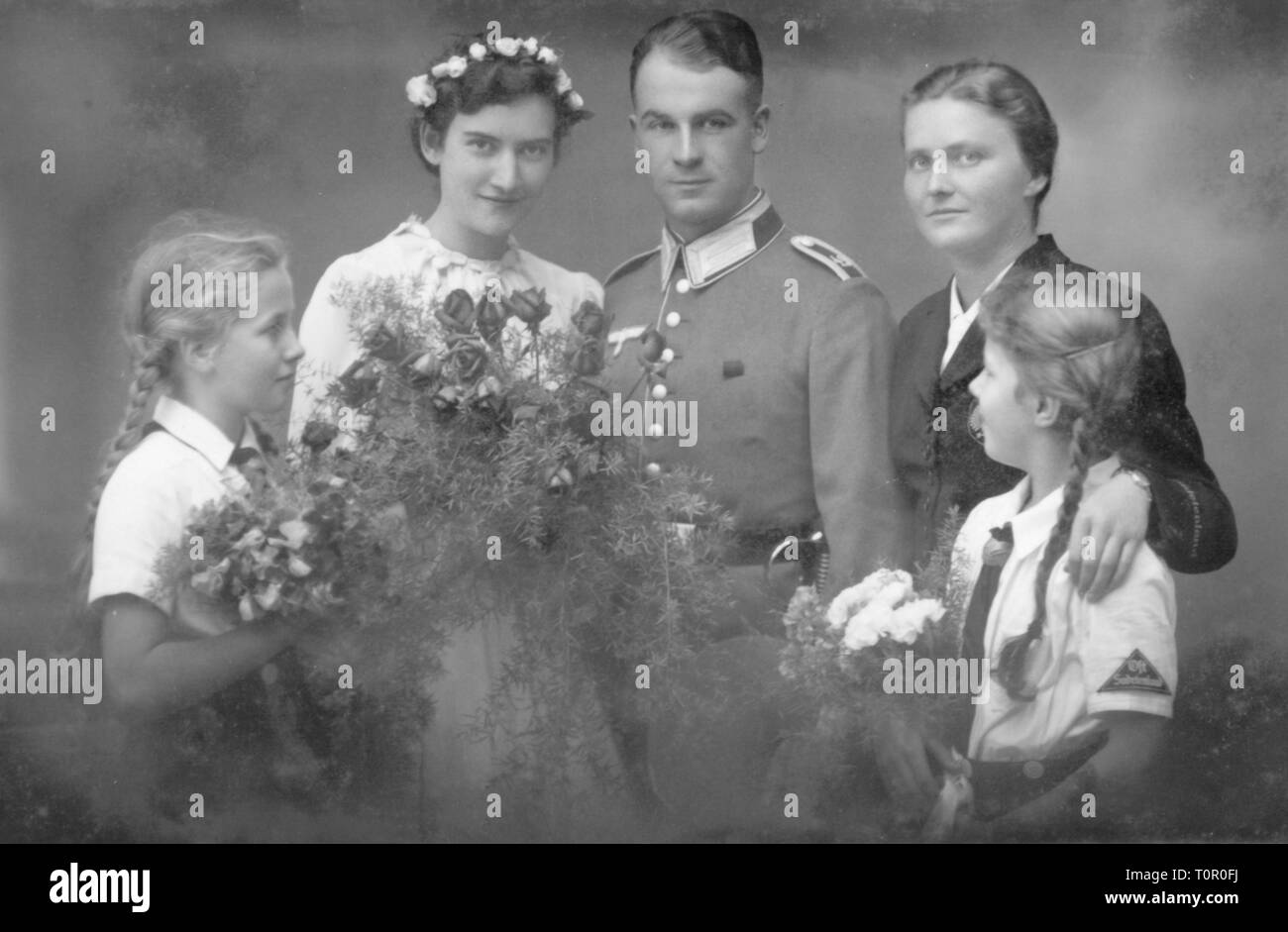 German wedding 1930s hi-res stock photography and images - Alamy