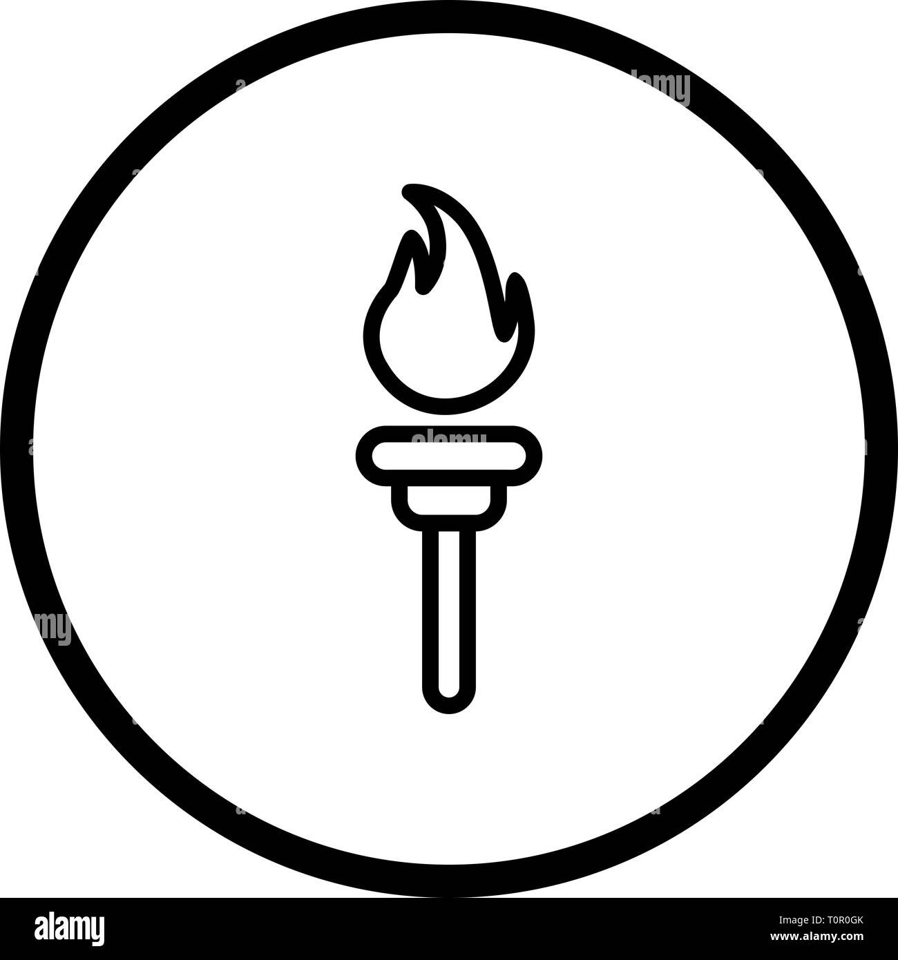 Illustration Olympic Games Icon Stock Photo - Alamy