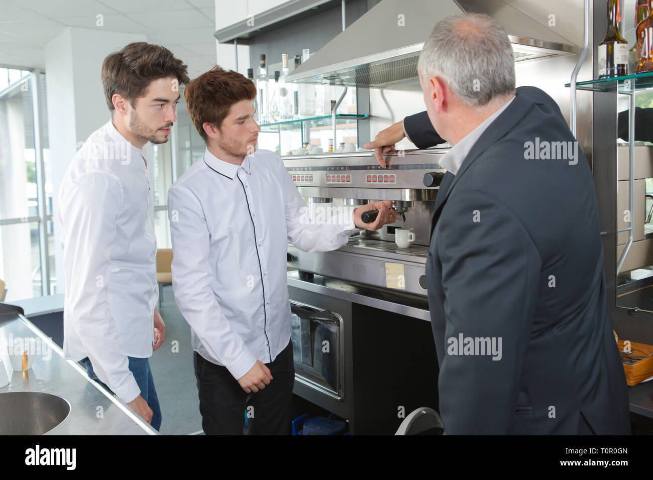 Shop staff meeting hi-res stock photography and images - Alamy