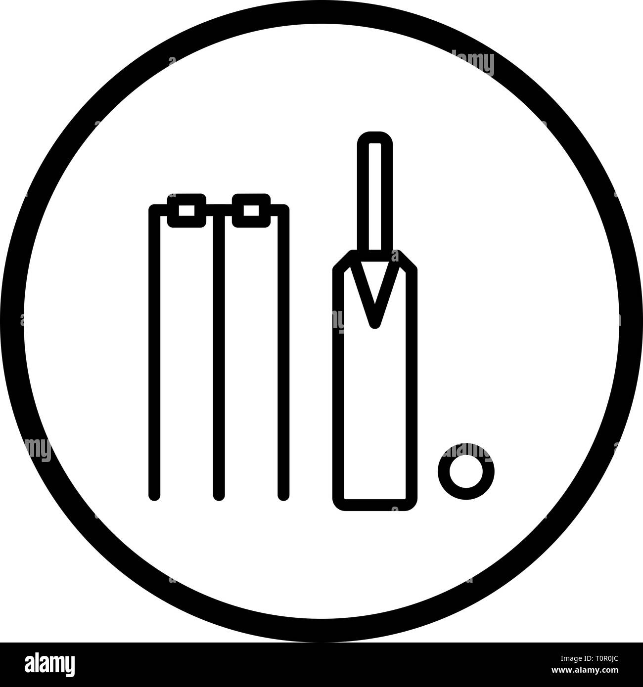 Cricket 6 sign hi-res stock photography and images - Alamy