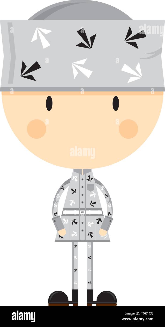 Adorably Cute Cartoon Prisoner in Vintage Arrow Style Uniform with Ball ...