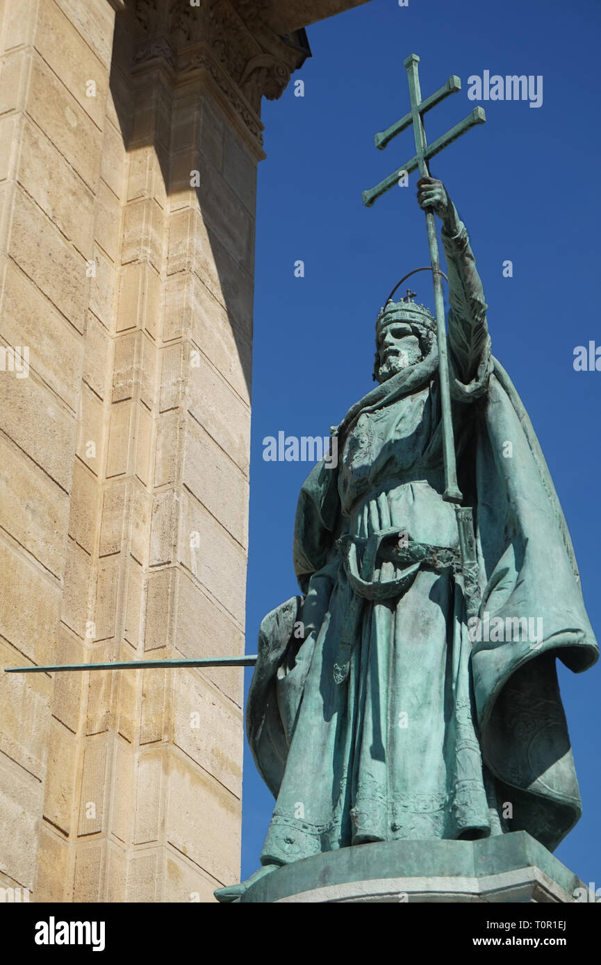 Statue of king saint stephen hi-res stock photography and images - Alamy