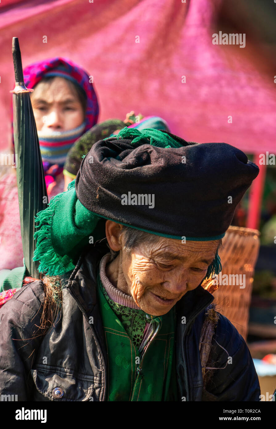 Dong Van Market Portraits Stock Photo - Alamy