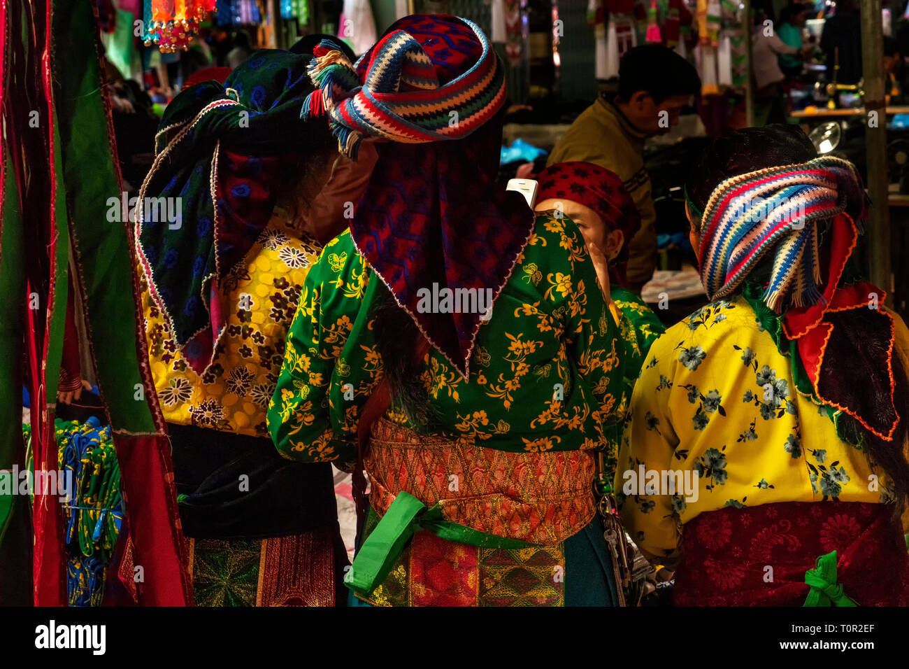 Dong Van Market Portraits Stock Photo - Alamy