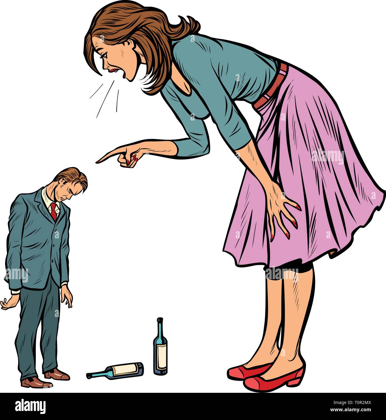 Hangover vintage hi-res stock photography and images - Alamy