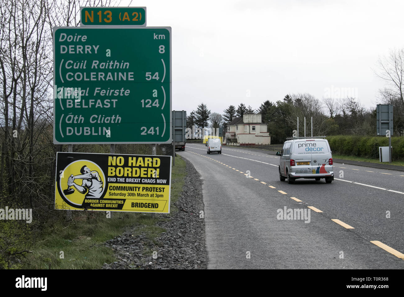 Donegal derry border hi-res stock photography and images - Alamy