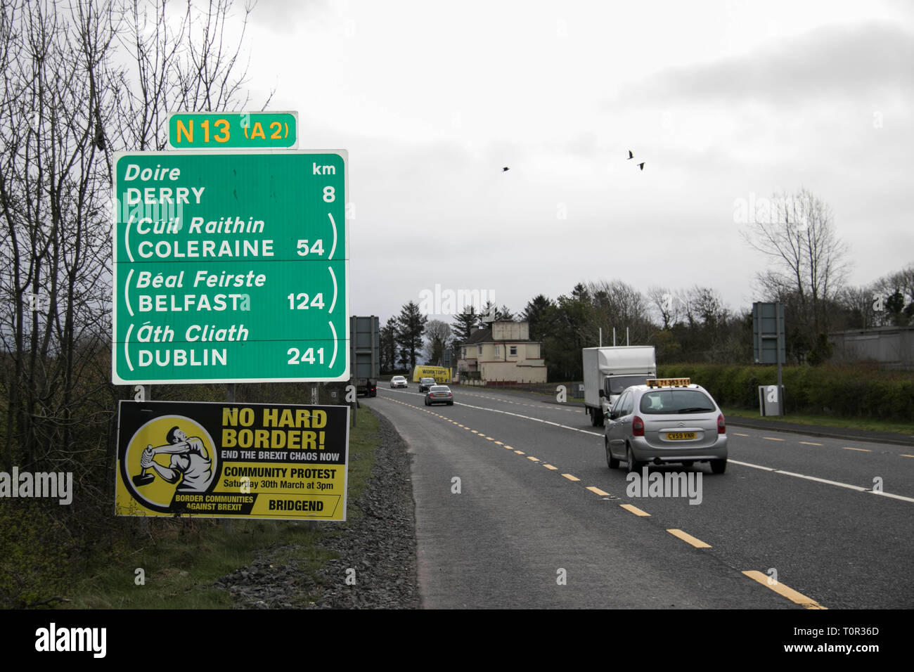 Donegal derry border hi-res stock photography and images - Alamy