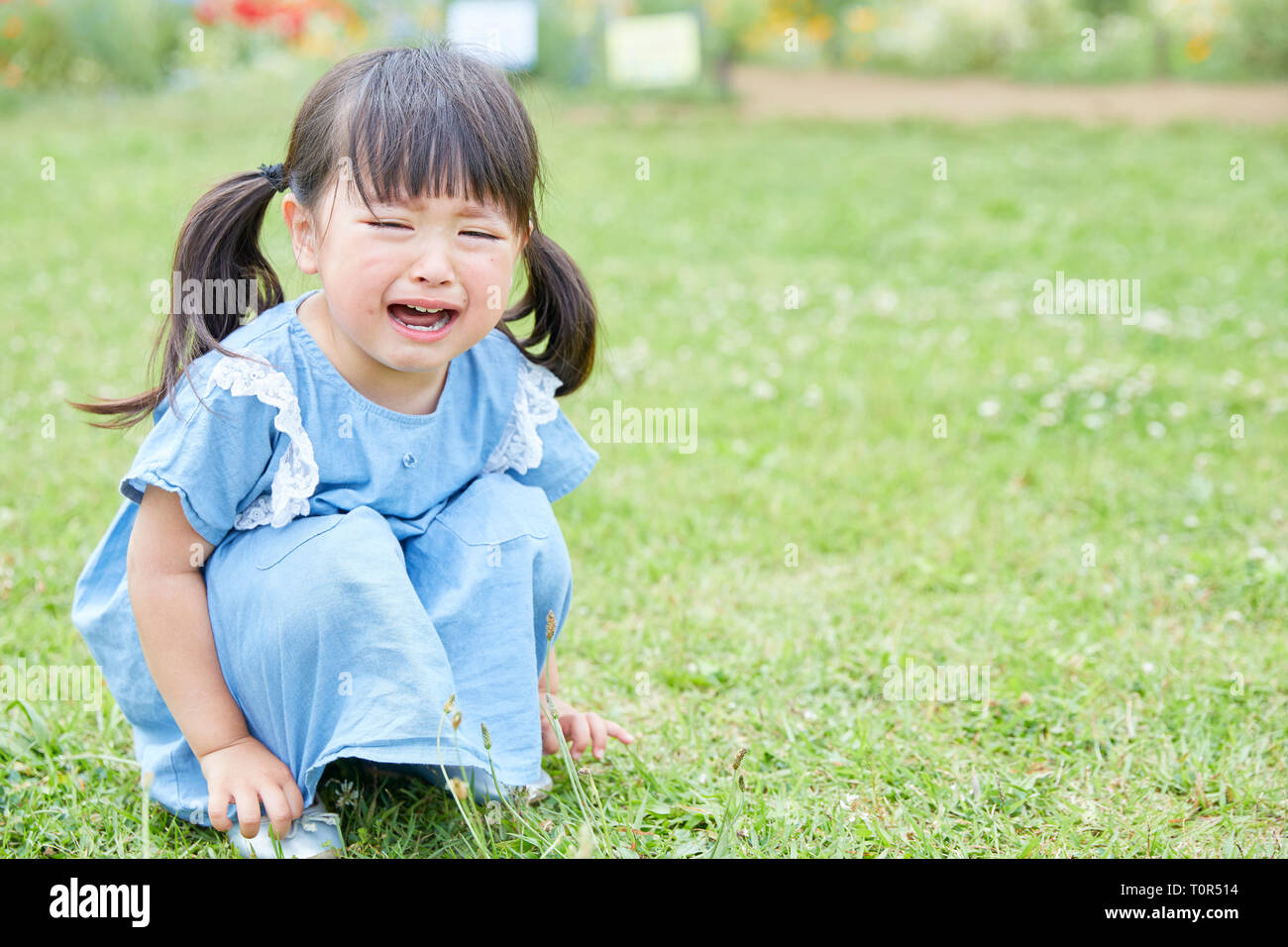 Japanese kid at a city park Stock Photo - Alamy