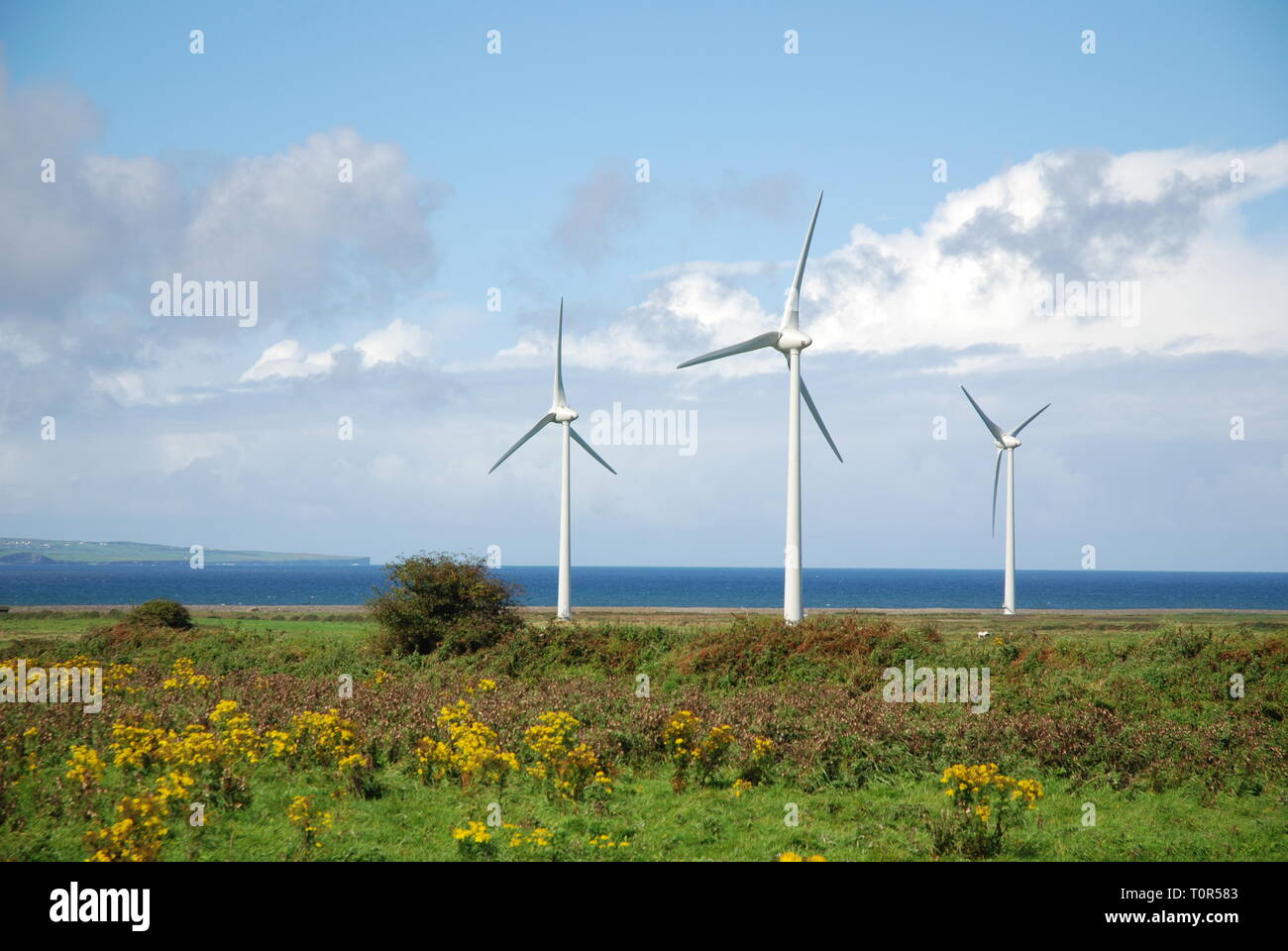 Irish Wind Turbines Stock Photo - Alamy