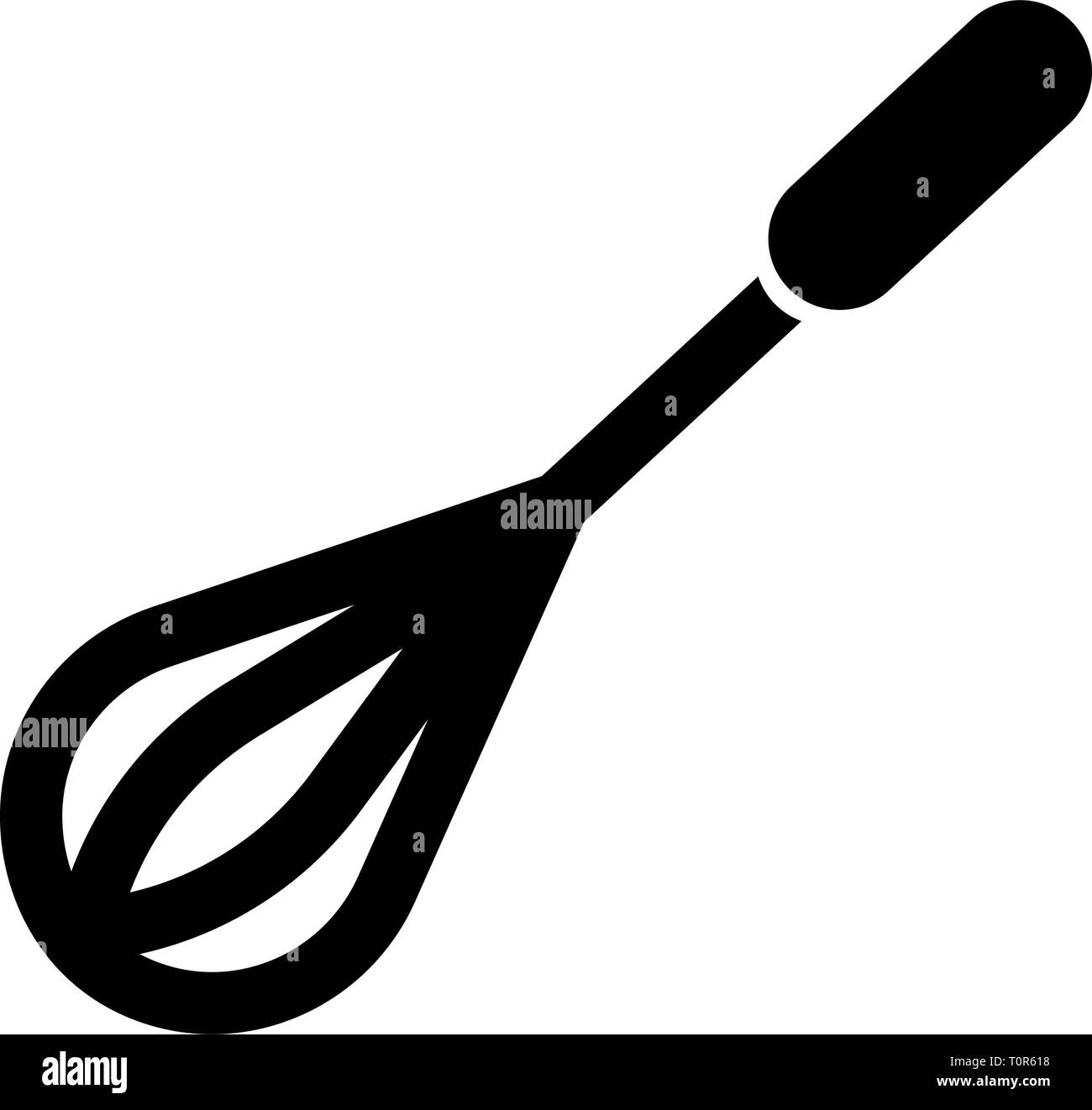 Whisk Icon Vector Stock Vector Image & Art - Alamy