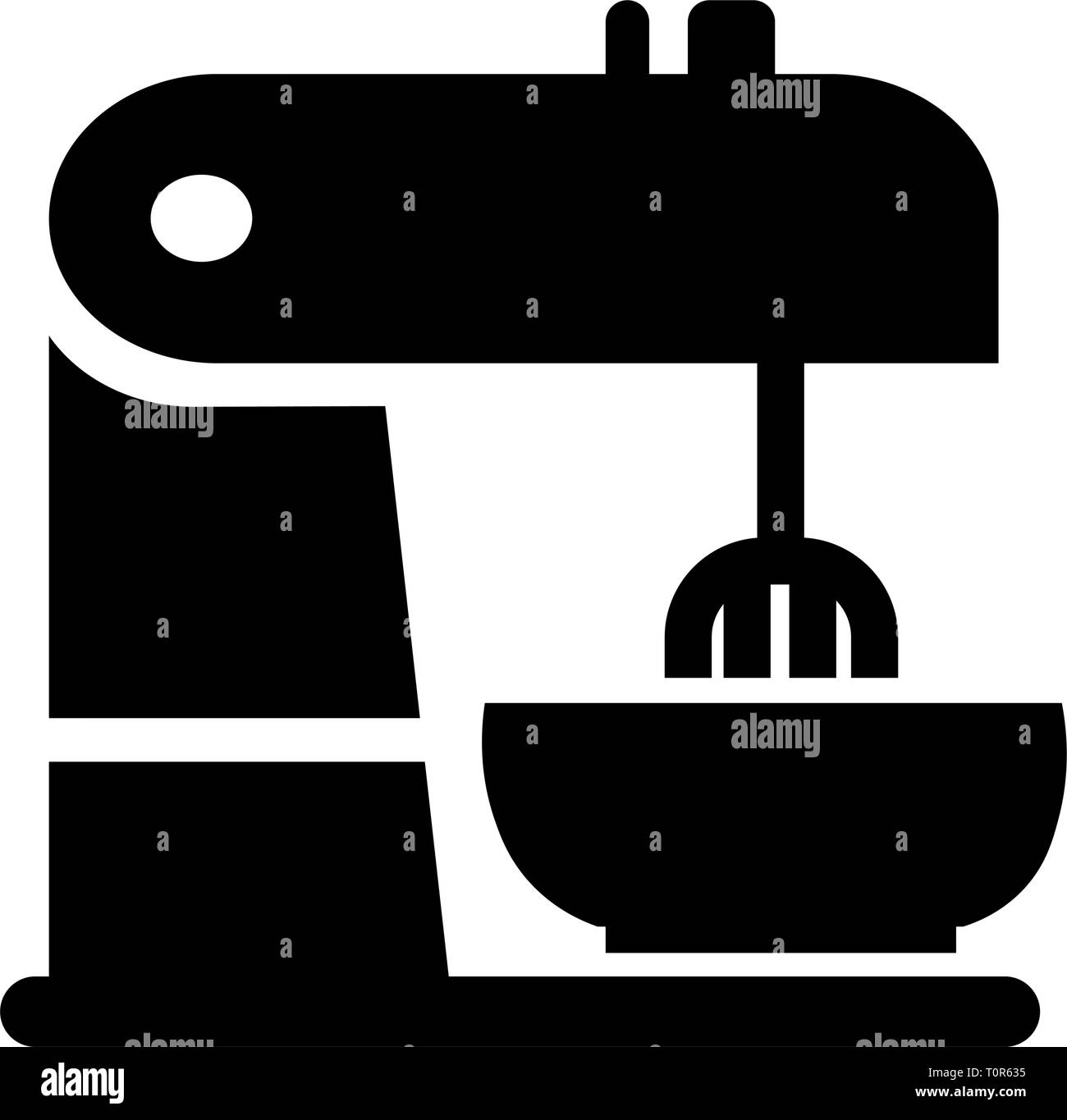 Drink mixer machine Stock Vector Images - Alamy