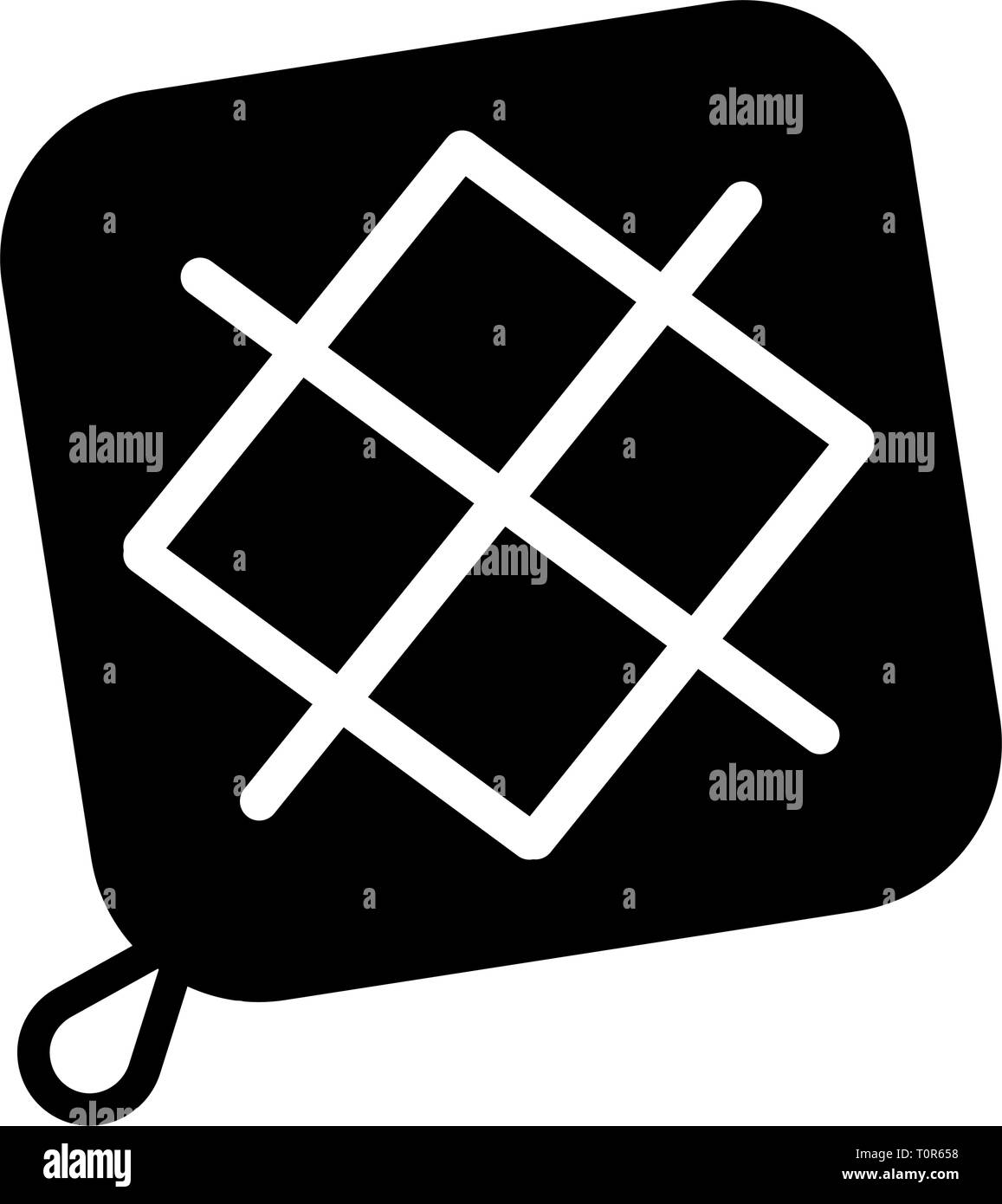 Oven glove pot holder Stock Vector Images - Alamy