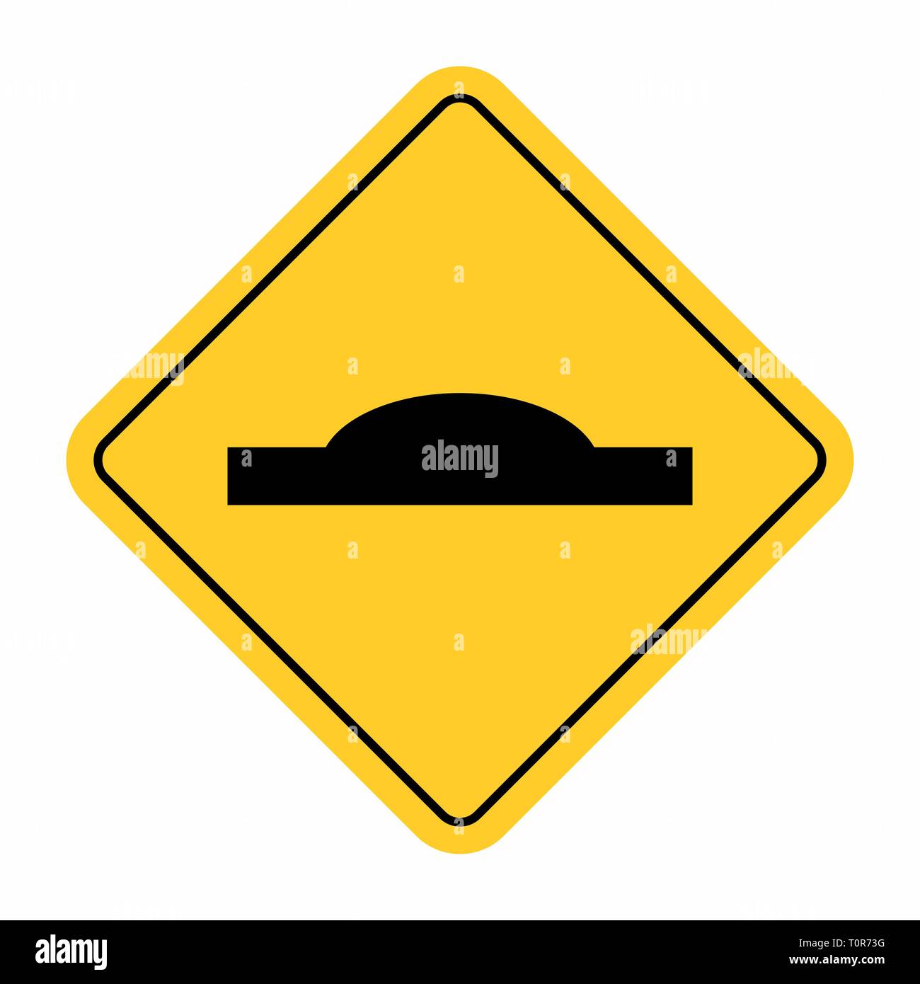 Accident slow crash police sign hi-res stock photography and images - Alamy