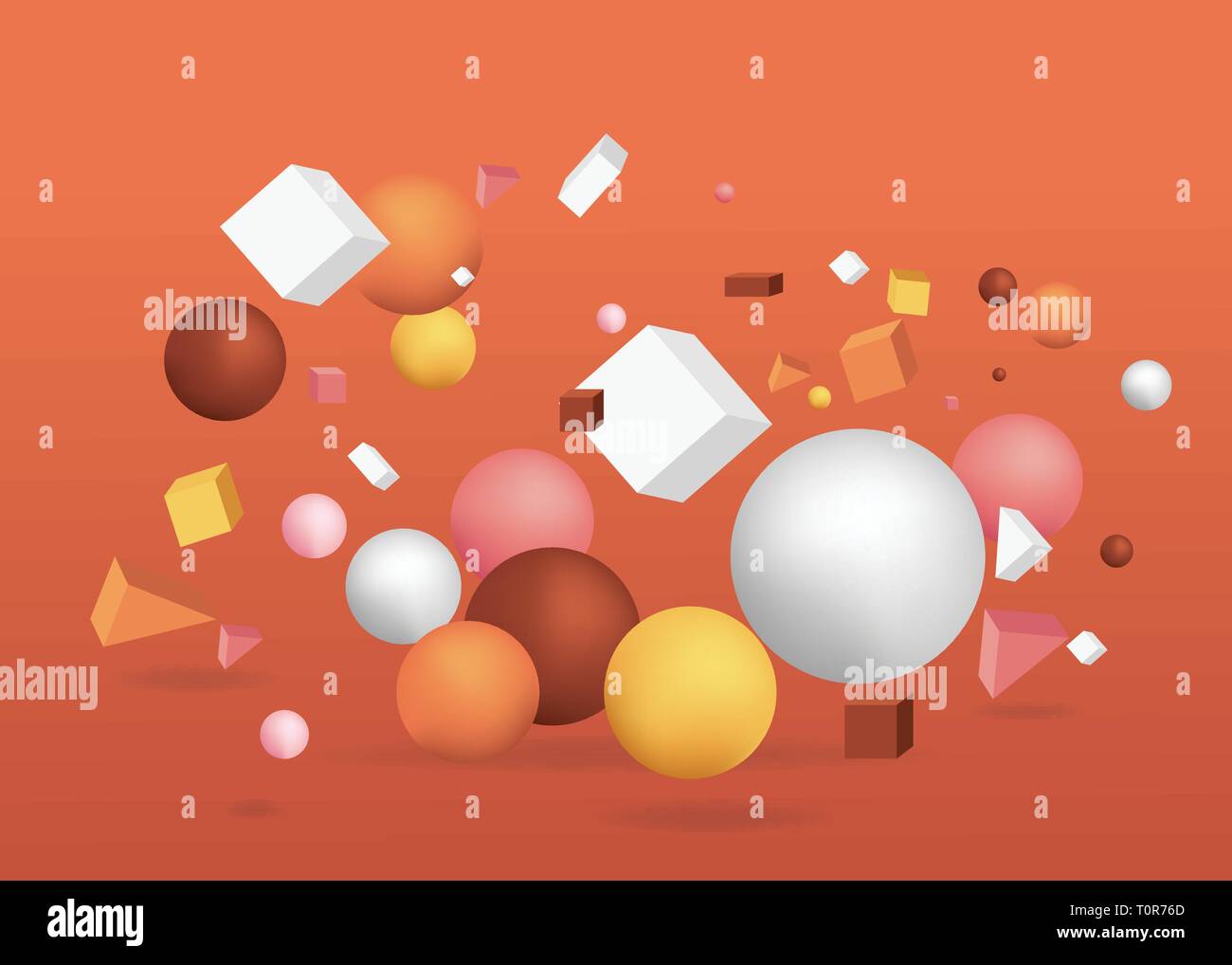 3d digital render brown Stock Vector Images - Alamy