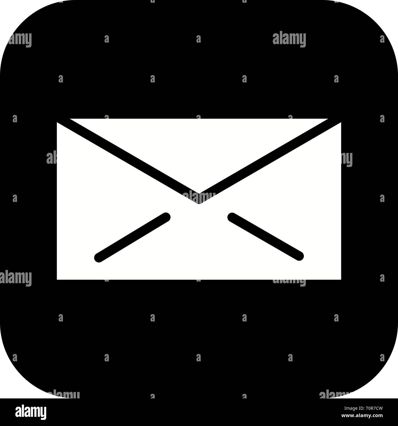 Illustration Email Icon Stock Photo - Alamy