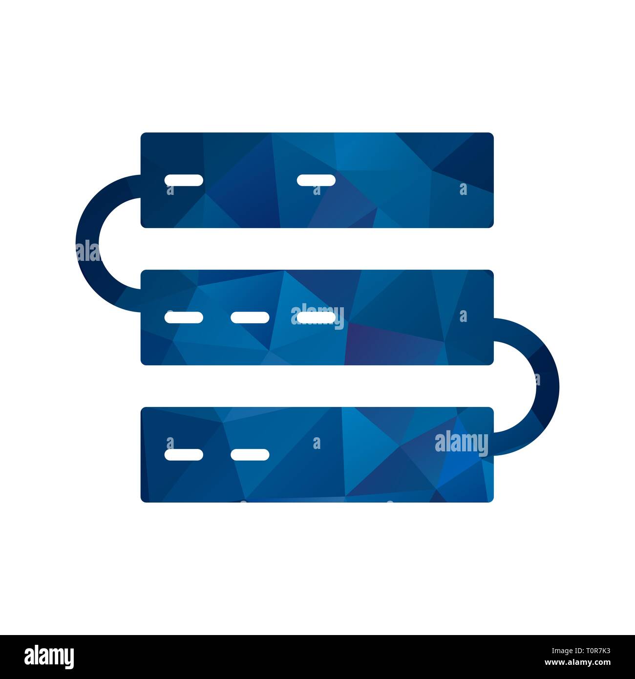 Illustration Servers Icon Stock Photo - Alamy