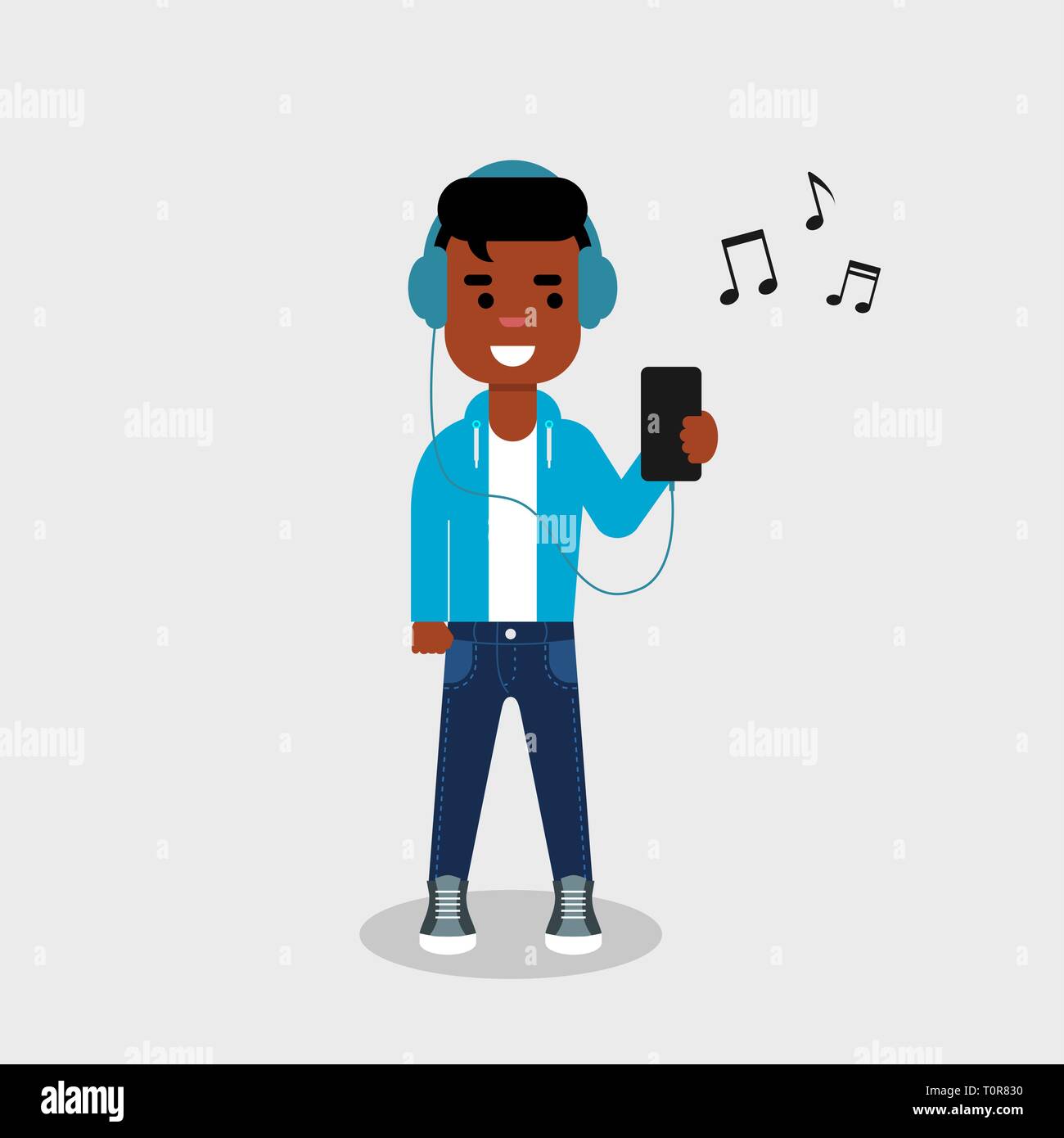 Cartoon music player hi-res stock photography and images - Alamy
