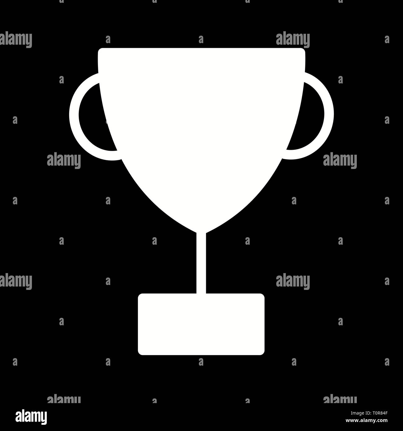 Illustration Cup Icon Stock Photo - Alamy