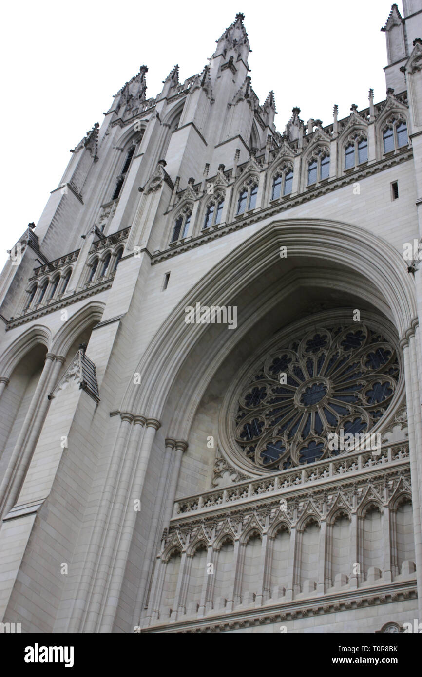 Washington national cathedral window hi-res stock photography and ...