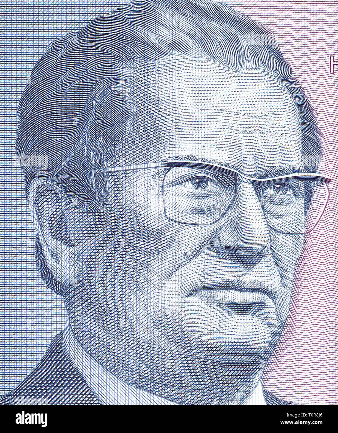 yugoslavian banknote 5,000dinara 1985 Stock Photo - Alamy