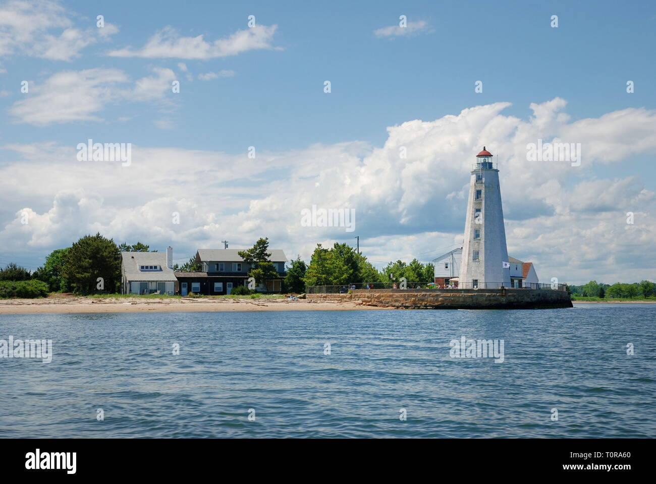 Saybrook point lighthouse hi-res stock photography and images - Alamy