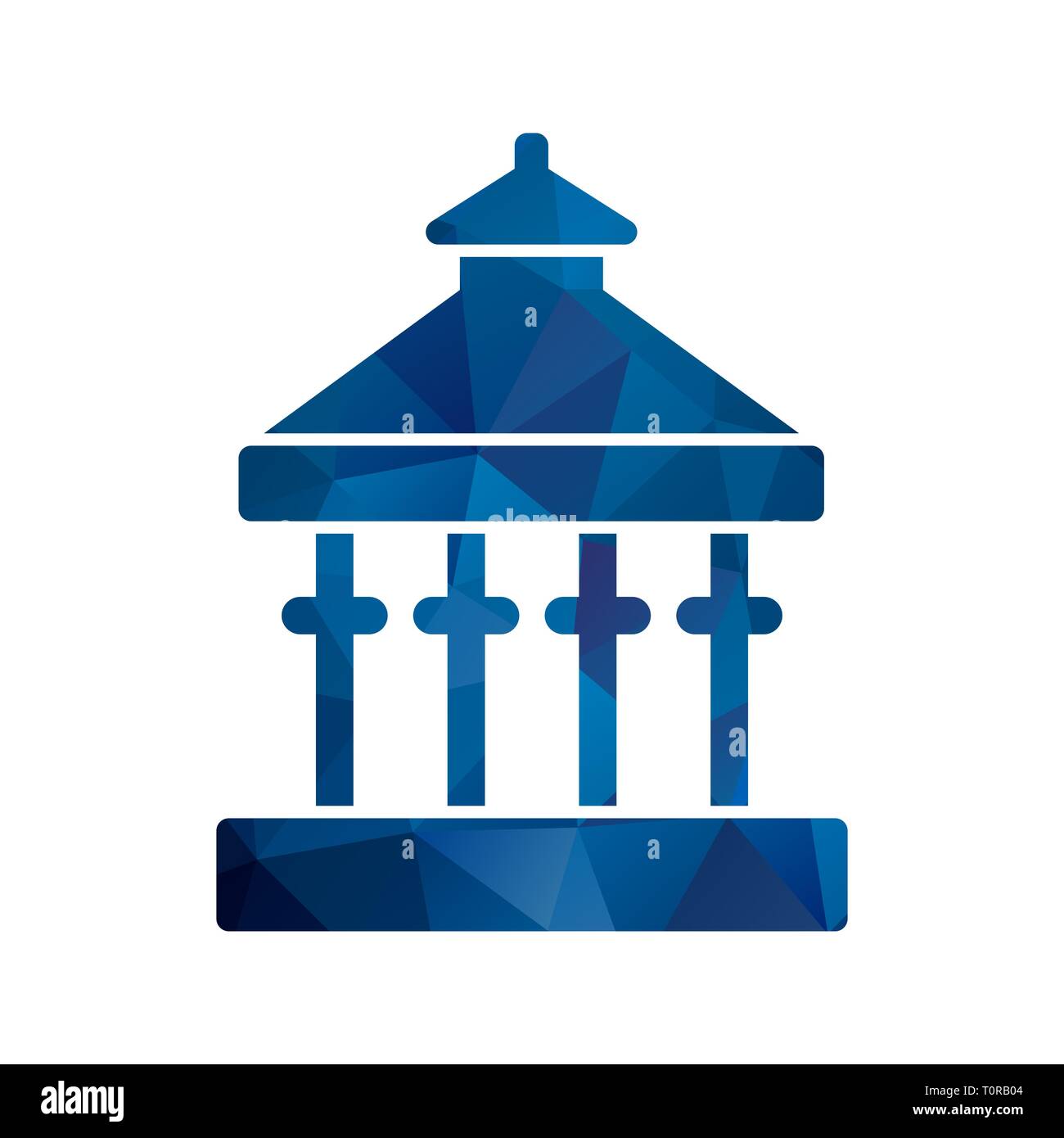 Illustration Veranda Icon Stock Photo - Alamy