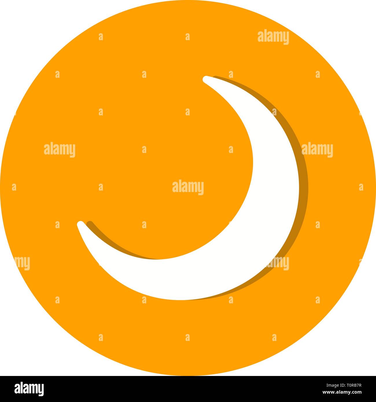 13 crescent moon vector hi-res stock photography and images - Alamy