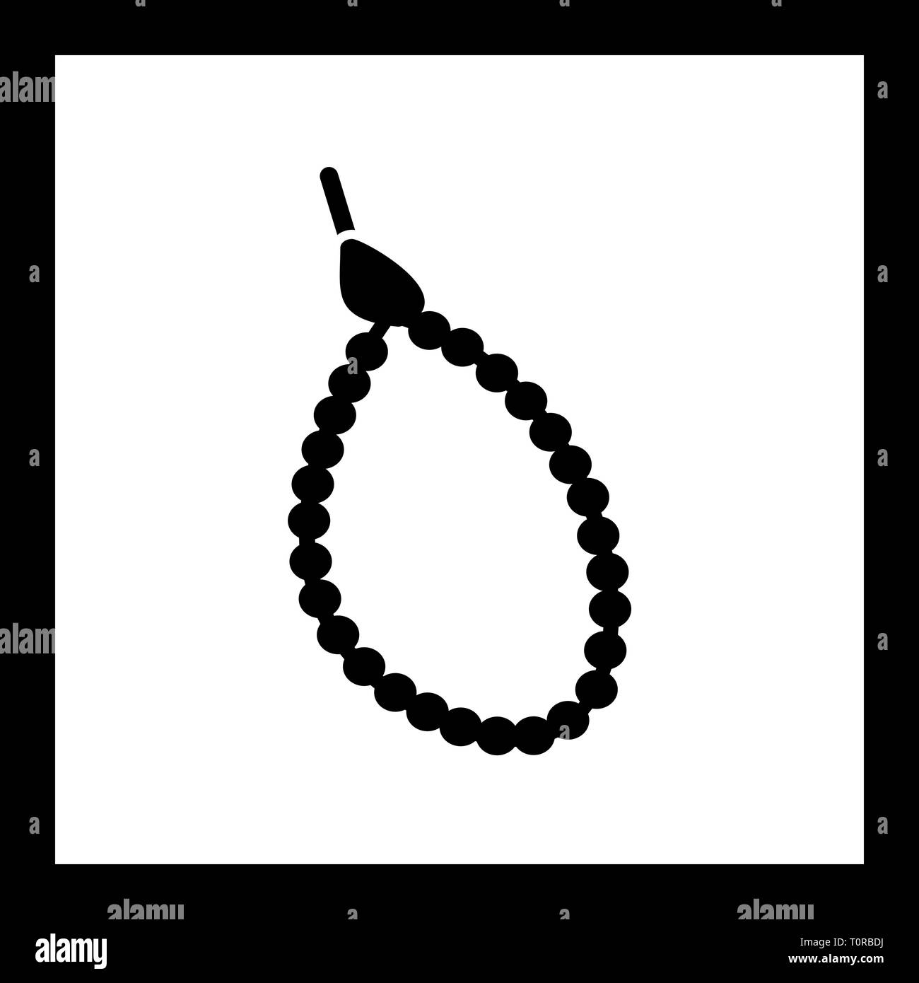Illustration Bead Icon Stock Photo - Alamy